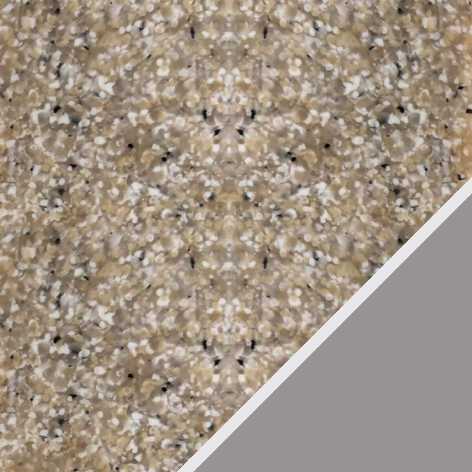 Autograph 3 Pc Set Polyresin Chaise Lounge Set in Sandstone/Gray w ...