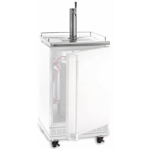 Lynx Single Tap With Casters Option For Lynx L24BF Outdoor Refrigerator ...