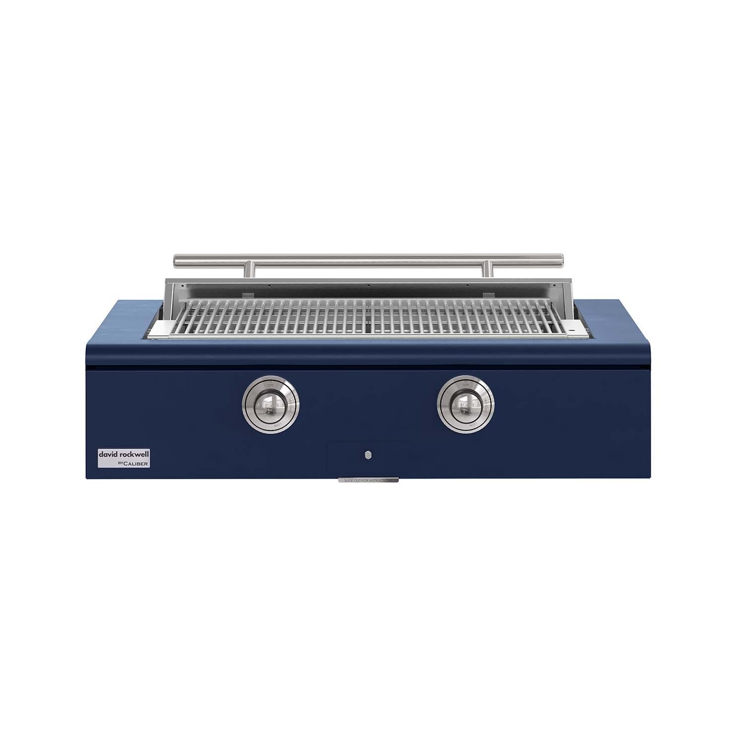 Caliber 42-in Natural Gas Built-In Rockwell Grill - Cobalt w/ Chrome ...