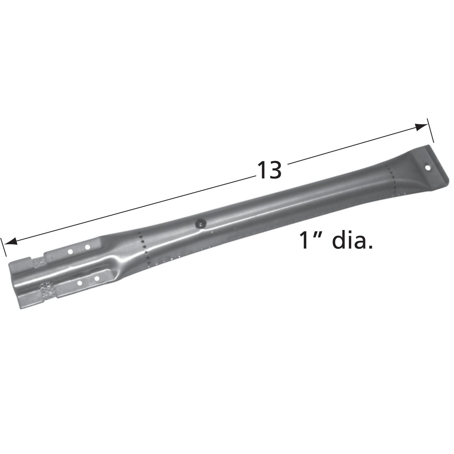 Stainless Steel Straight Pipe Burner - 15471 : BBQGuys