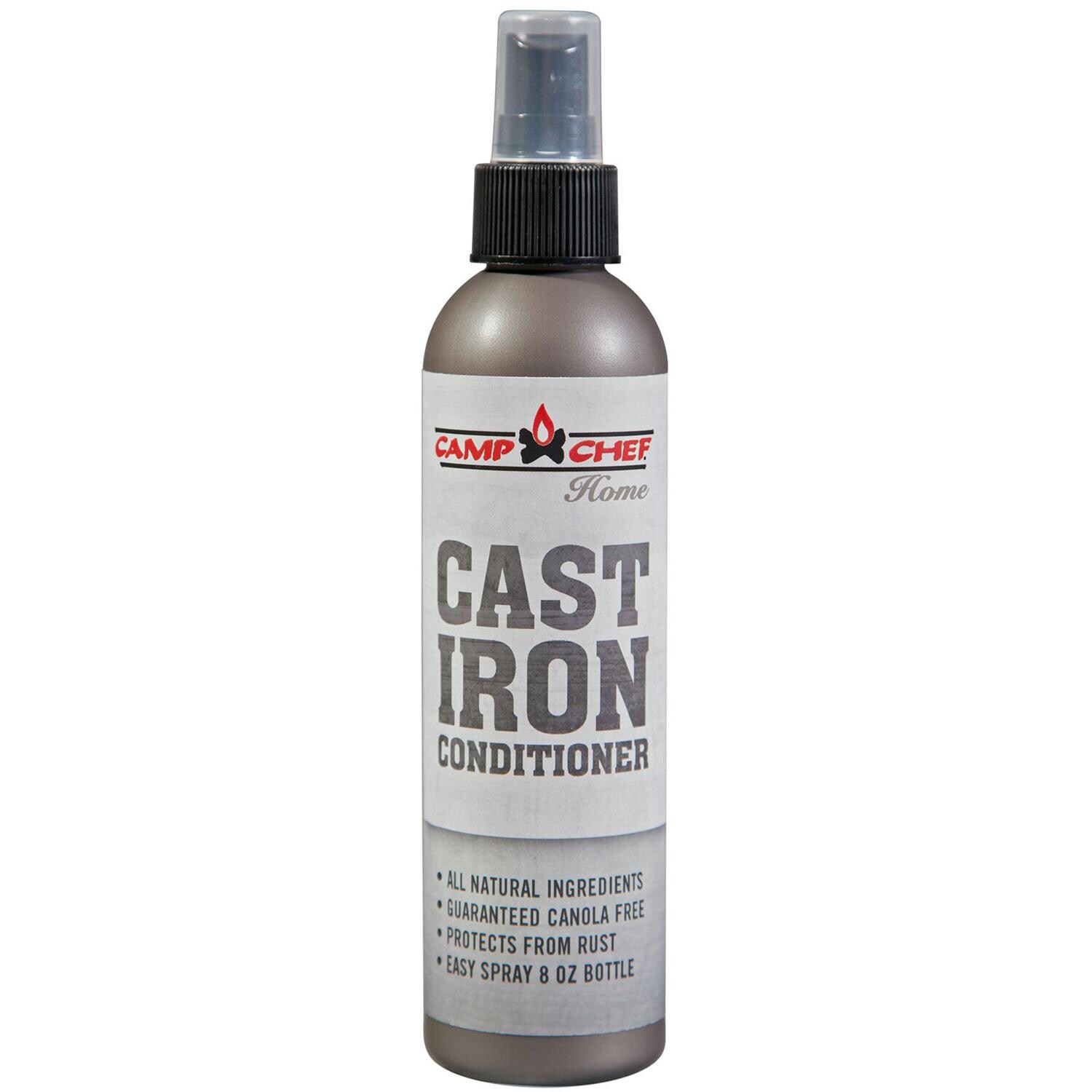 Camp Chef Premium Spray On Cast Iron Conditioner - 8-Ounces - CSCP ...