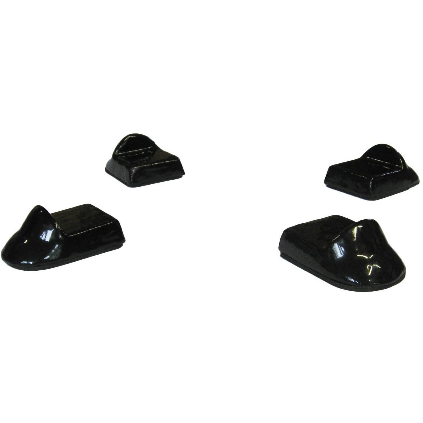 Gourmet Guru Ceramic Feet For Grill - Black - Set Of Four : BBQGuys