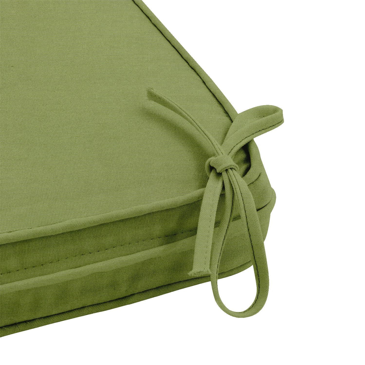 Sunbrella Spectrum Cilantro Large Outdoor Replacement Bench Cushion W ...