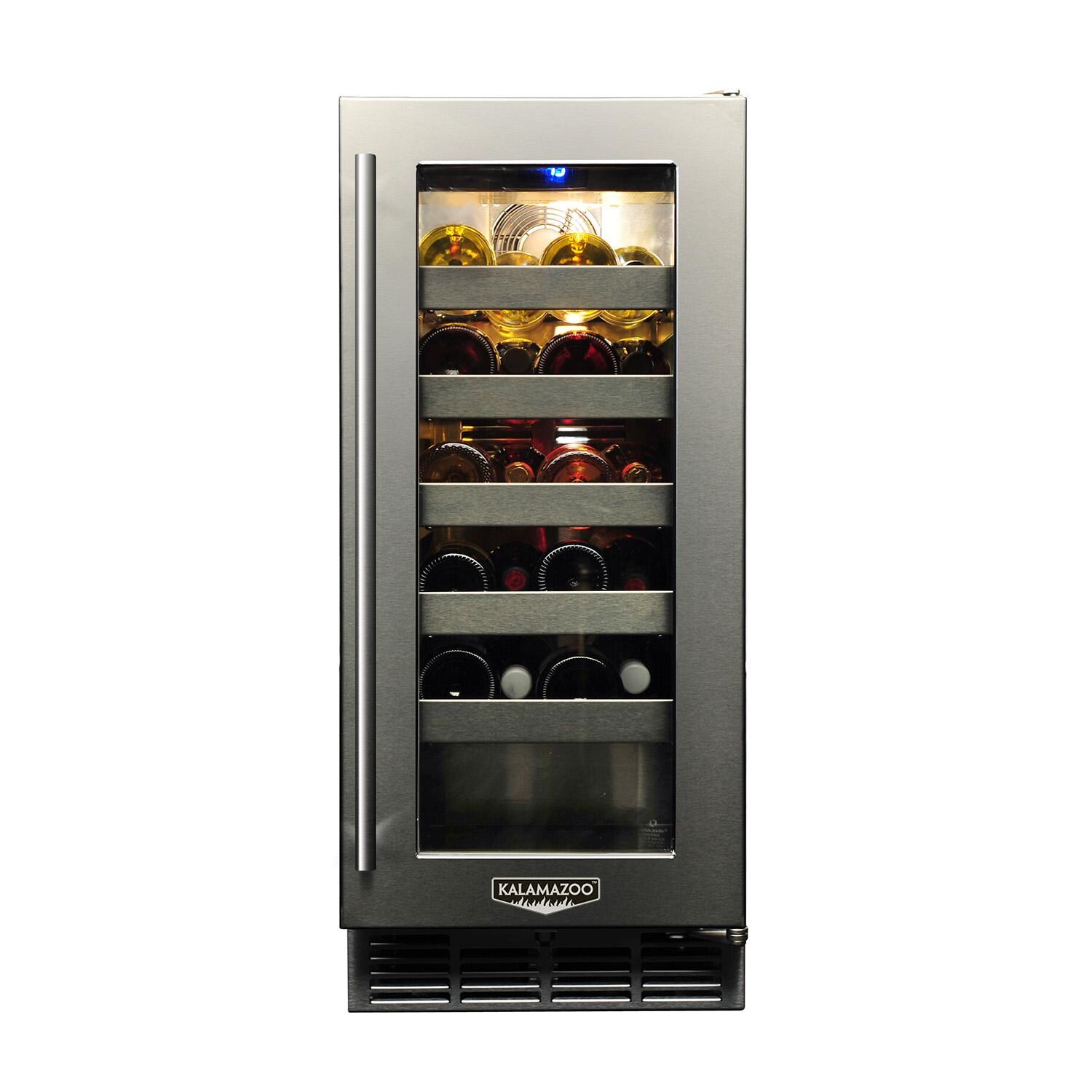 Kalamazoo Signature 15 Inch Outdoor Wine Chiller - Right Hinge - Lock ...