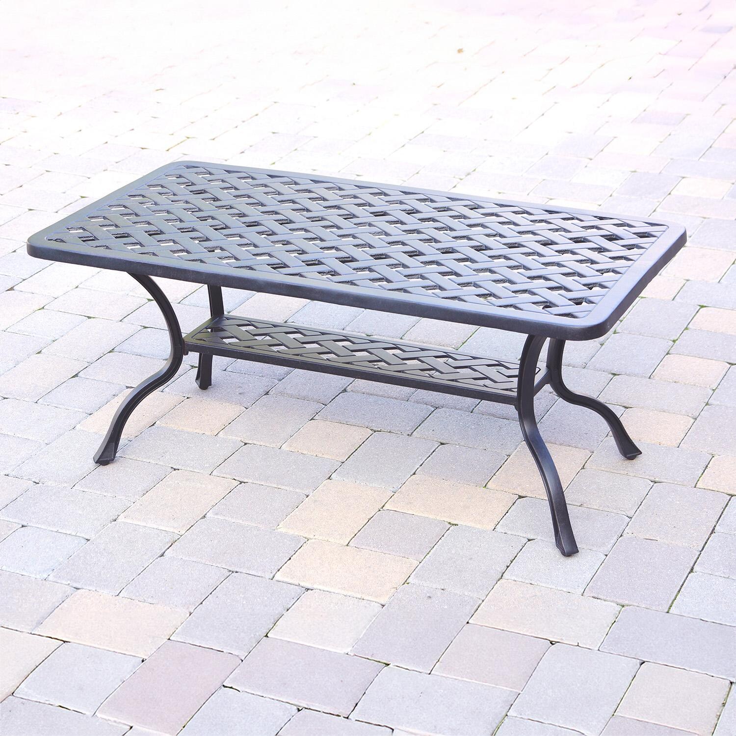 Santa Monica 6-Piece Patio Deep Seating Conversation Set with Cushions ...