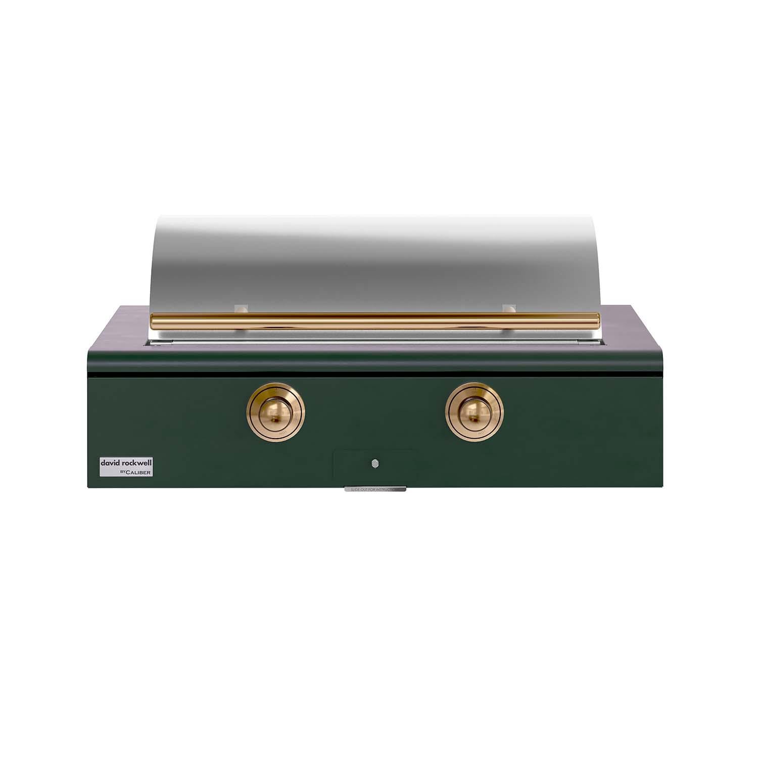 Caliber 42-in Natural Gas Built-In Rockwell Grill - Emerald w/ Gold ...
