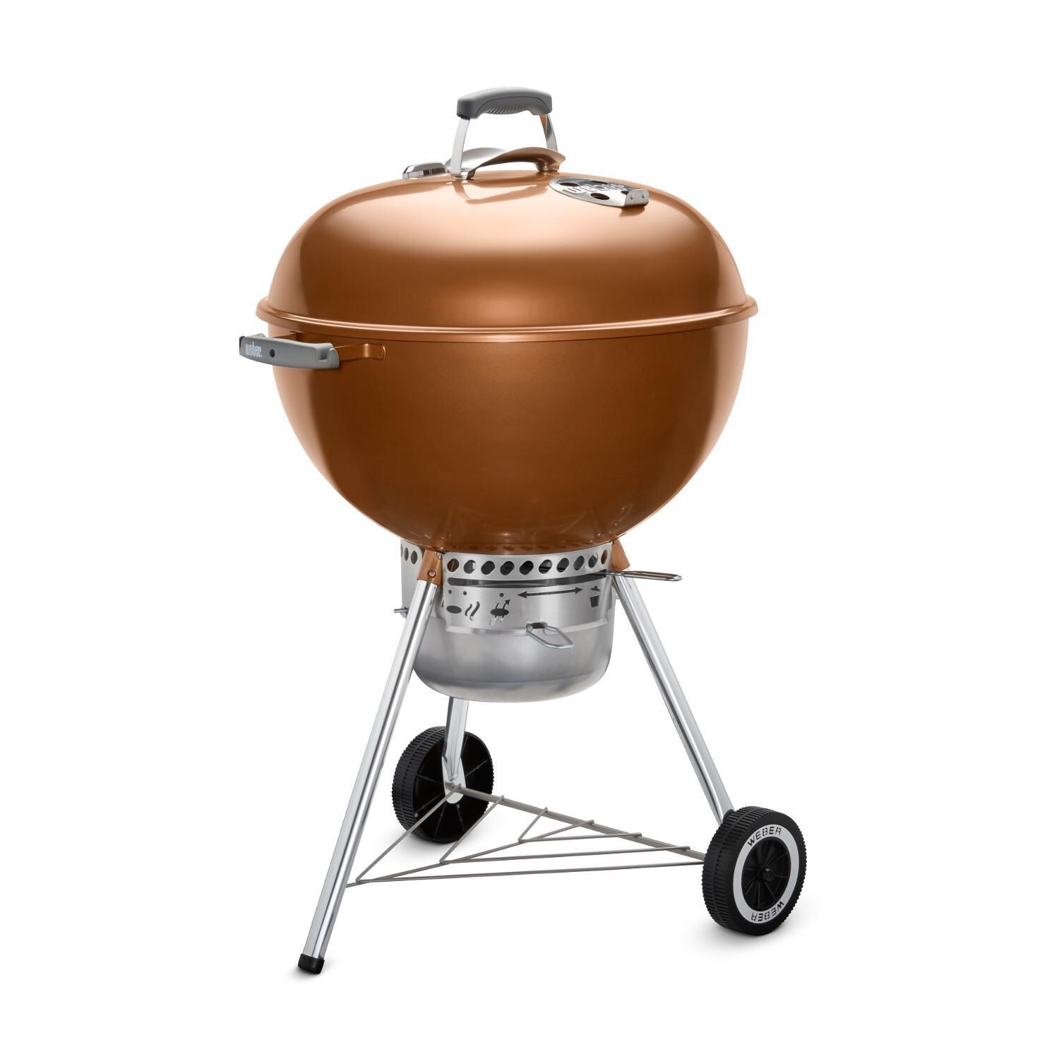 Weber Original Kettle Premium 22-Inch Charcoal Grill - Copper ...