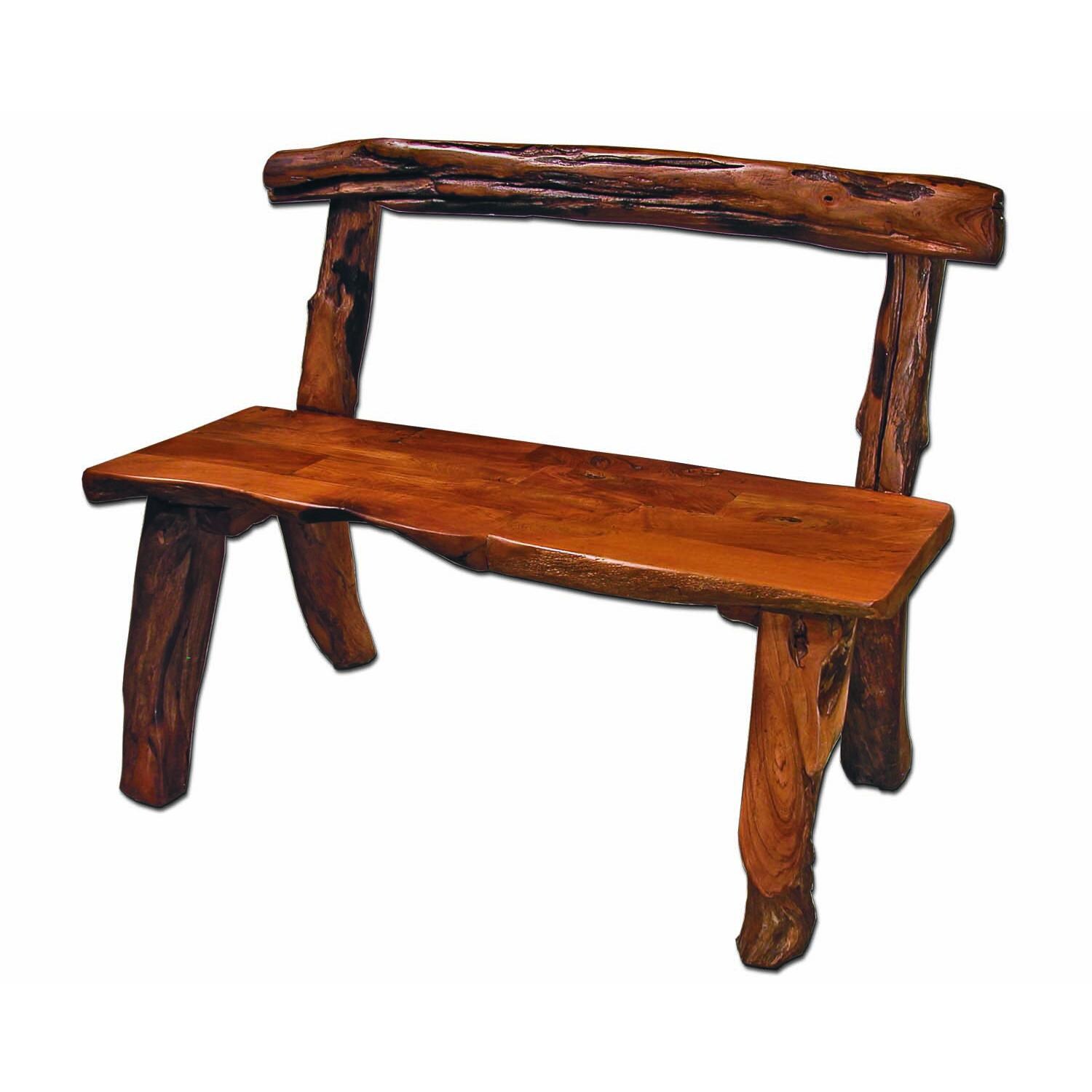 Groovystuff Alpine Teak Wood Bench - TF-644 : BBQGuys