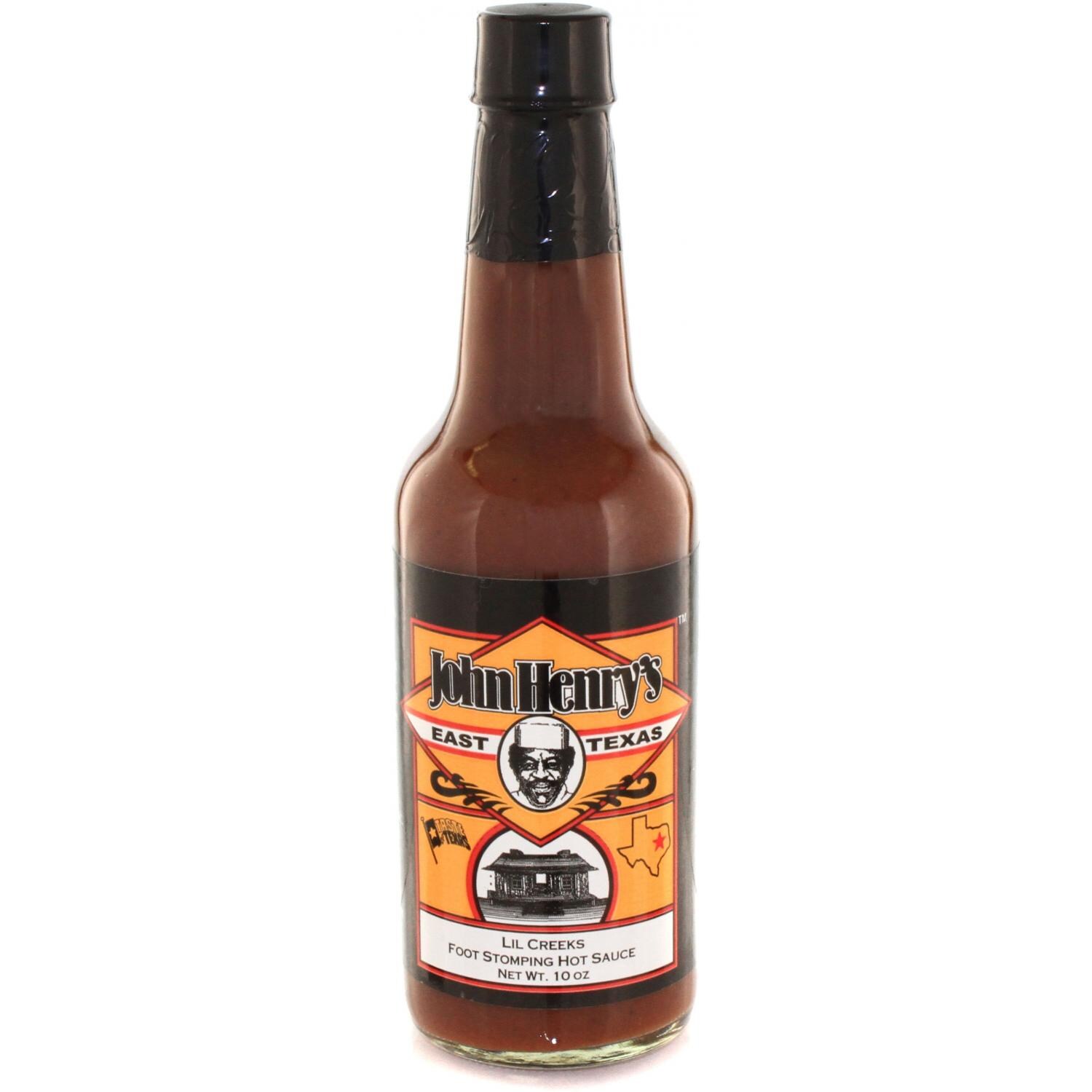 John Henrys Lil Creek Foot Stomping Hot Sauce : BBQGuys