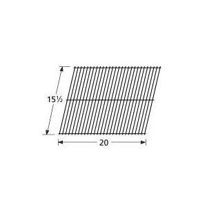 Porcelain Coated Steel Wire Rectangle Cooking Grid 53001 : BBQGuys