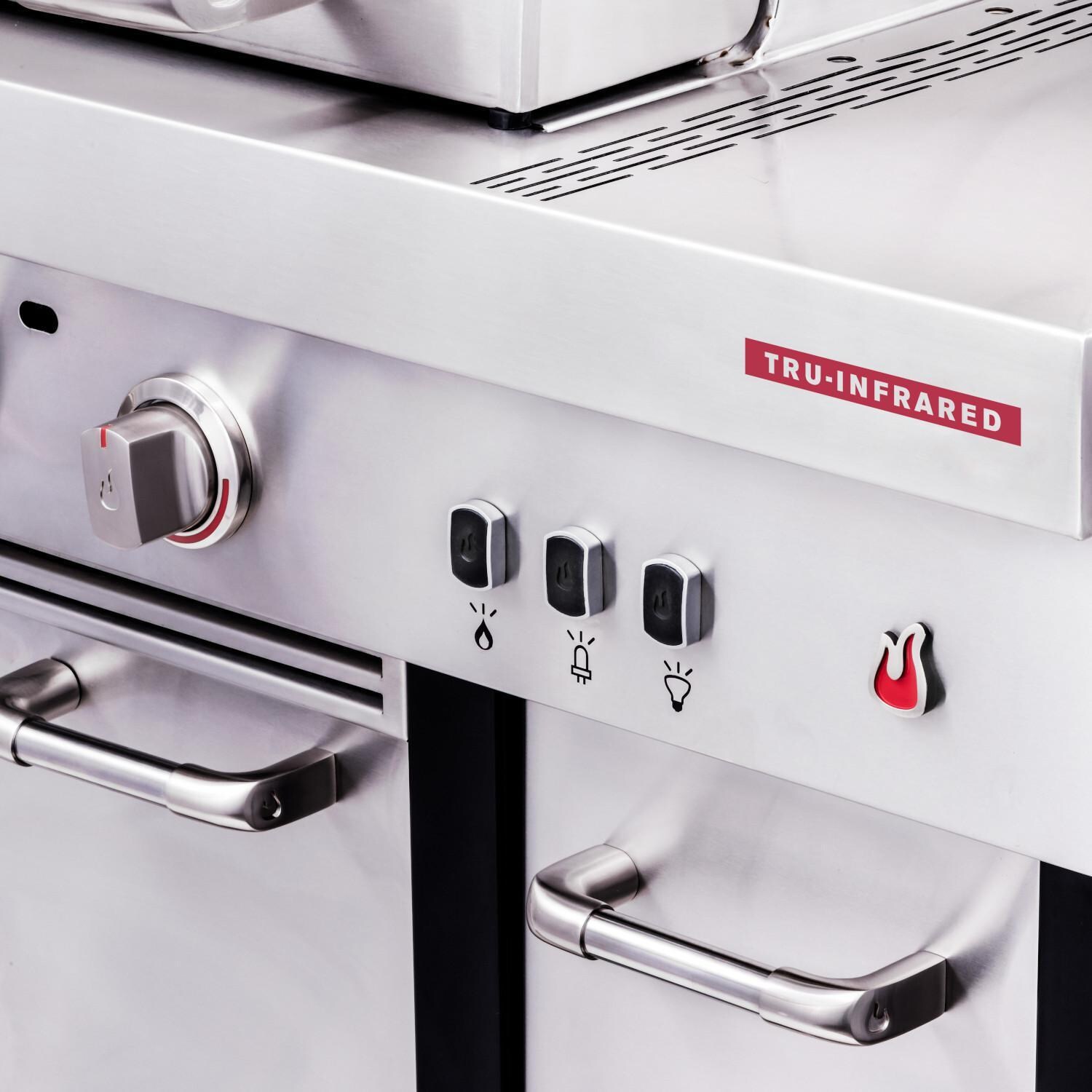 Charbroil Medallion Series 4-Piece Modular Outdoor Kitchen 3-Burner ...