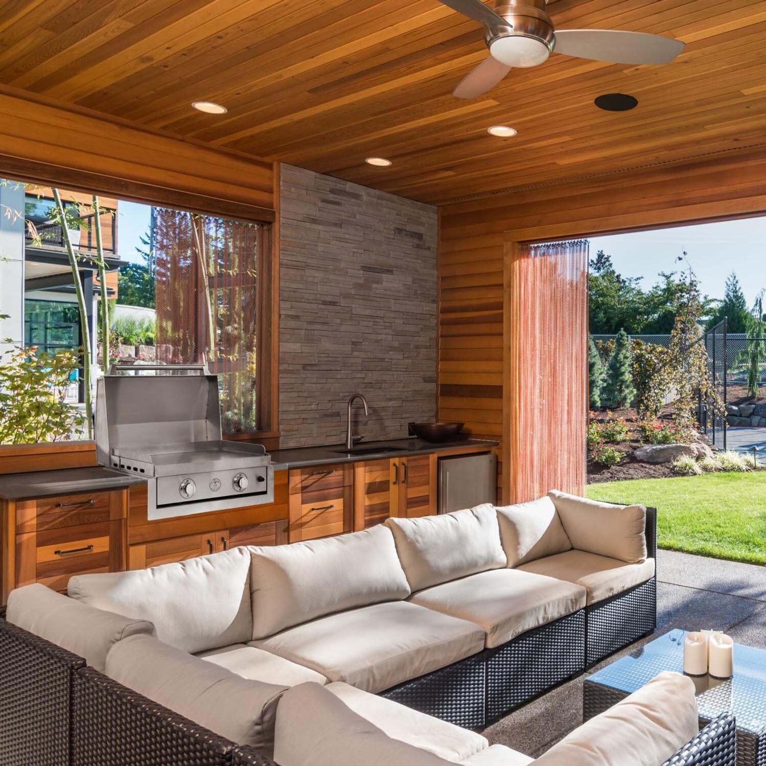 Le Griddle Original 30-Inch Built-In / Countertop Propane Gas Griddle ...