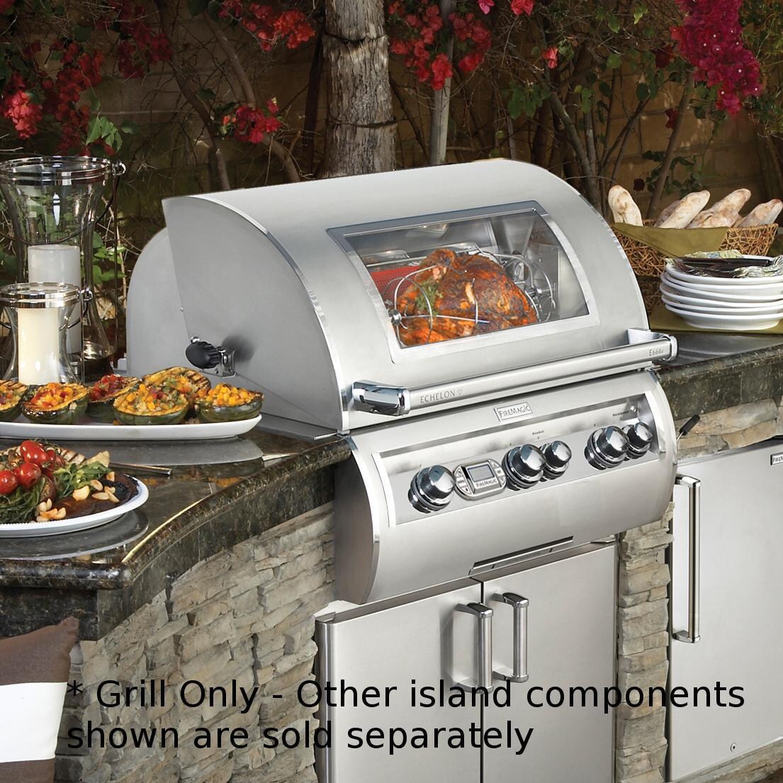 Fire Magic Echelon Diamond E660i 30-Inch Built-In All Infrared Propane ...