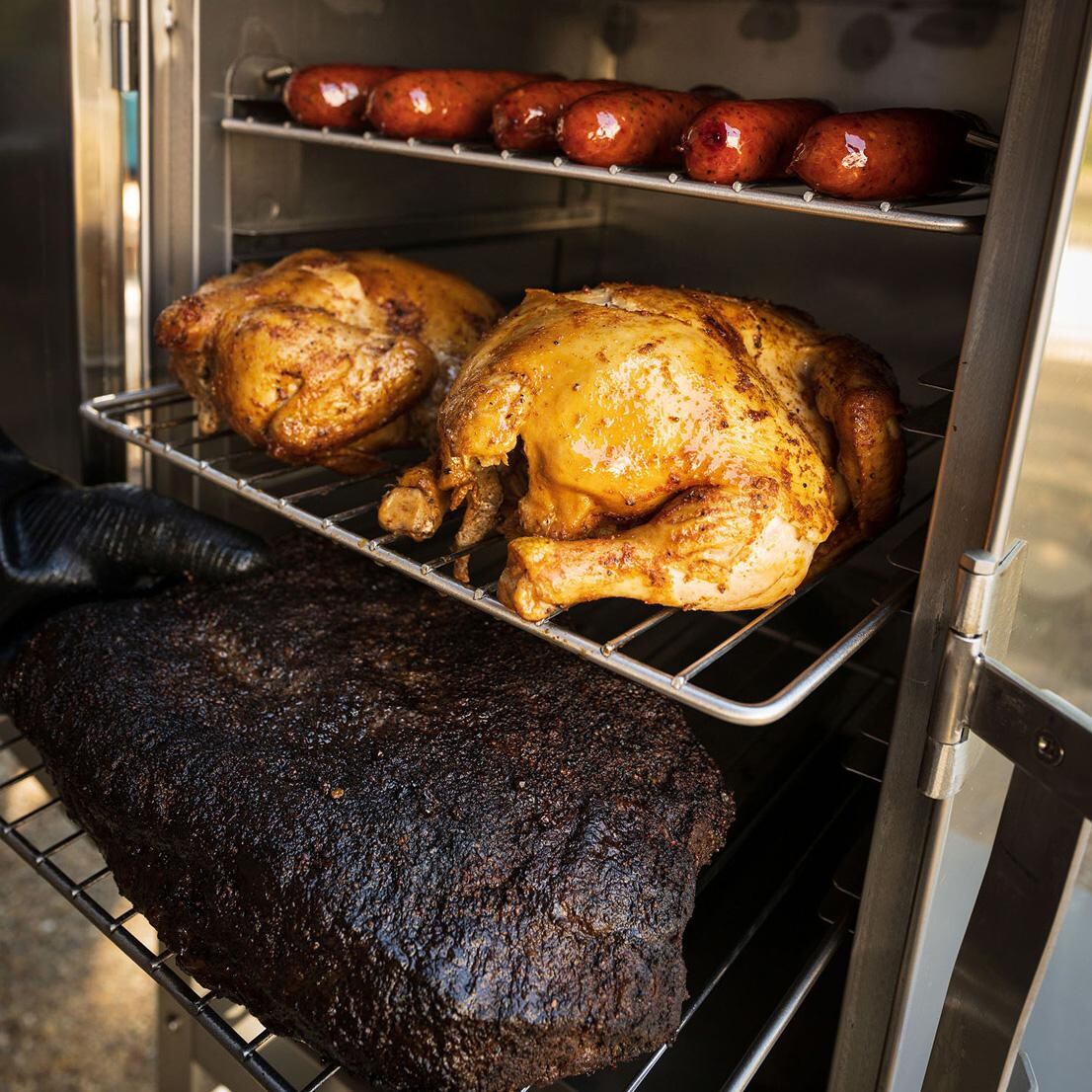 Smokin Tex Commercial Series BBQ Electric Smoker - 1500-CXLD : BBQGuys
