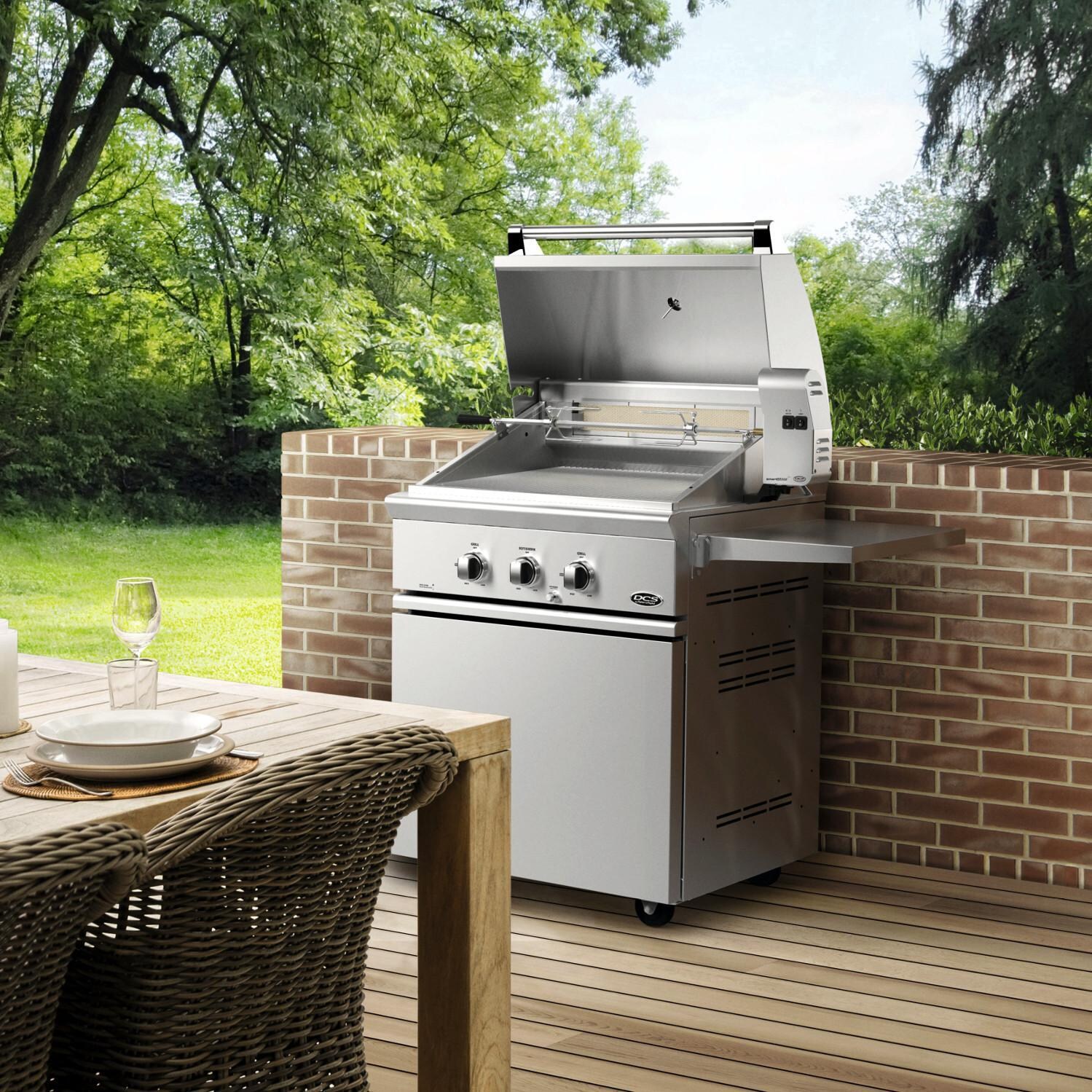 DCS Series 7 Traditional 30-Inch Natural Gas Grill With Rotisserie On ...