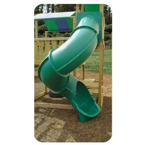Plan-it Play Super Tube Slide - Green : BBQGuys