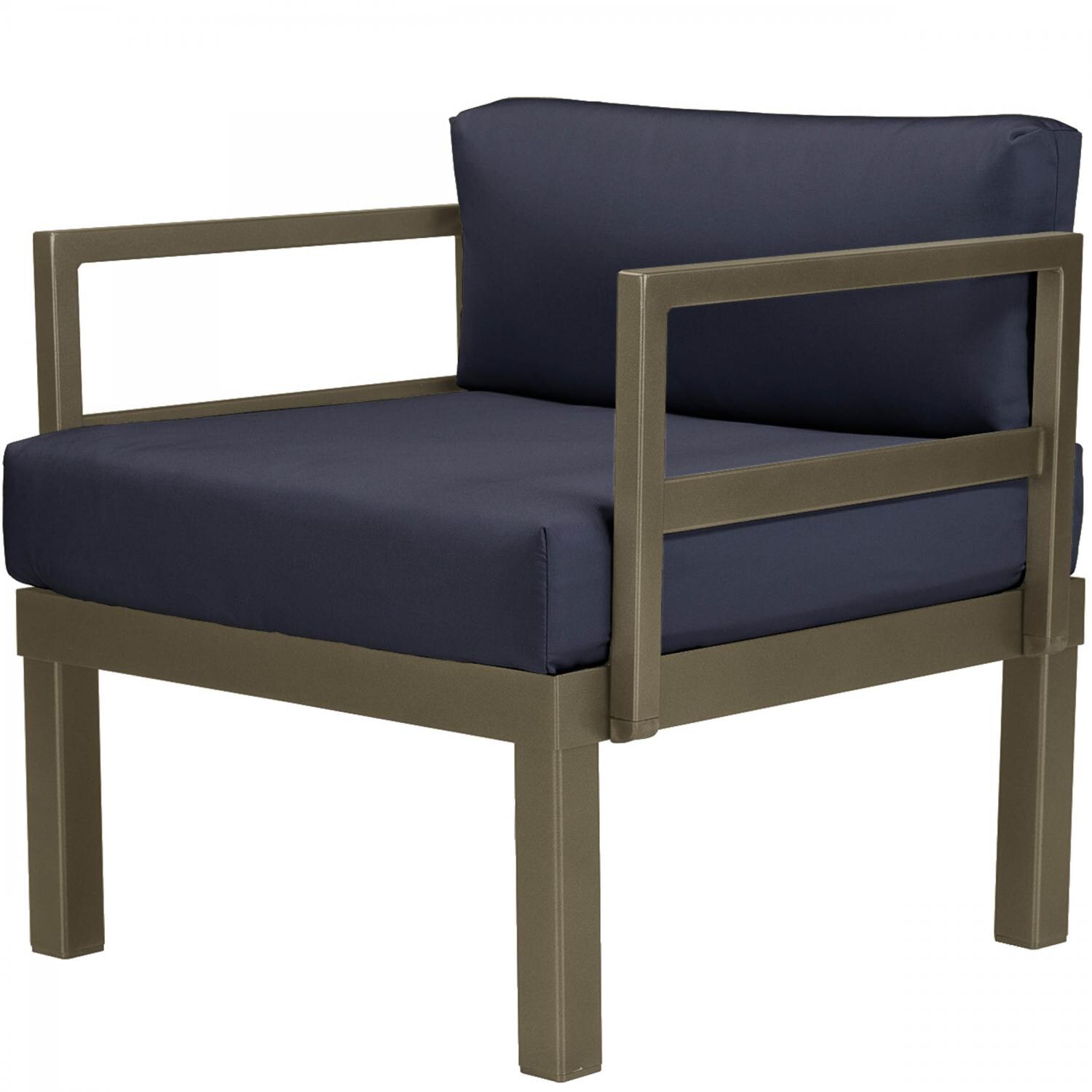 Ashbee Aluminum Patio Club Chair By Telescope Casual - Textured ...