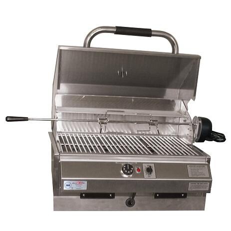 Electri-Chef Emerald 24-Inch Marine Built-In 3520 Watt Electric Grill ...
