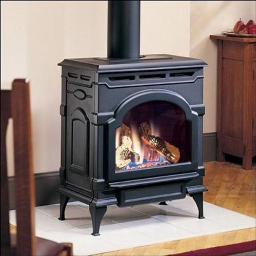 Monessen OXDV30NV Oxford Series Direct Vent Natural Gas Cast Iron Stove ...