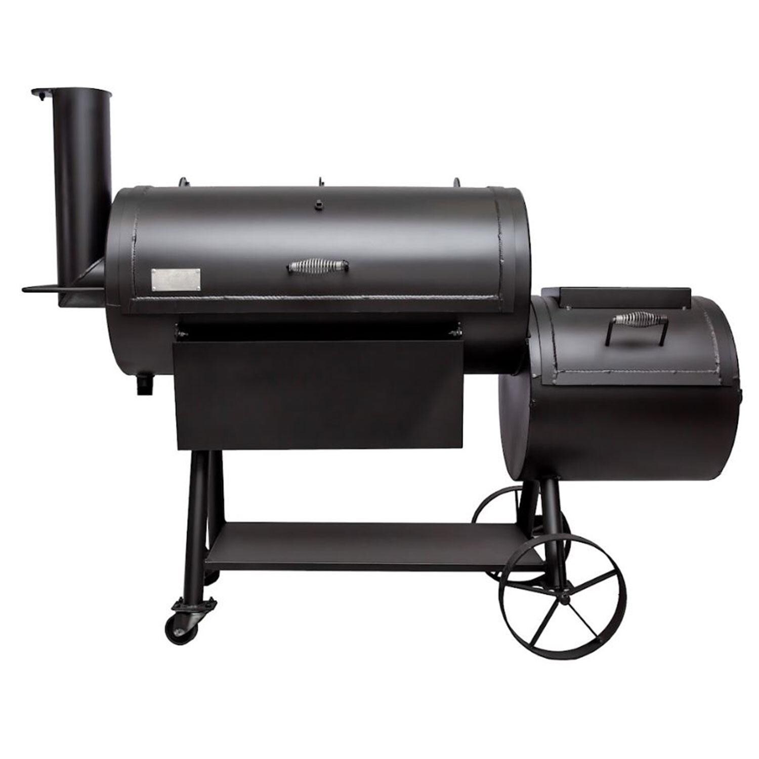 Old Country BBQ Pits Brazos 35-Inch Offset Charcoal Smoker - OC20X60 ...