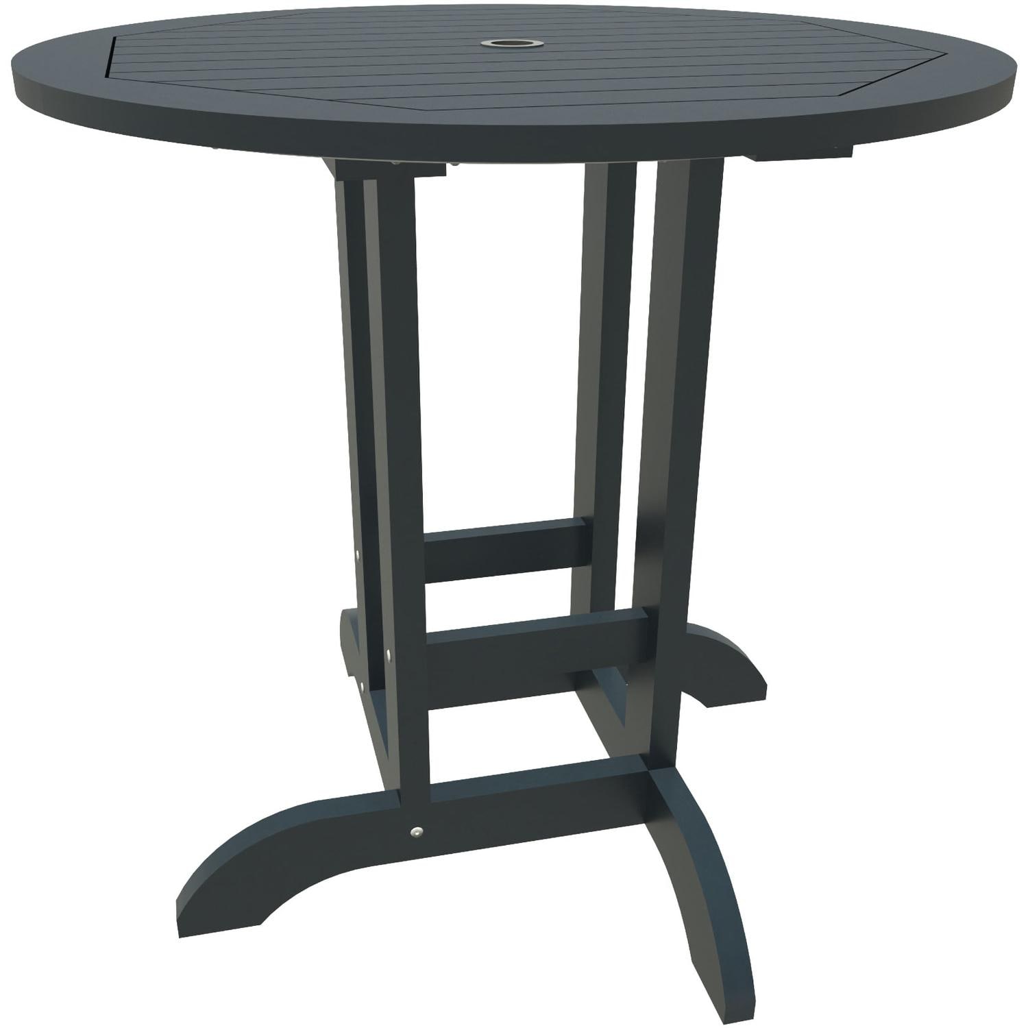Elm Pointe 3 Pc Recycled Plastic Round Counter Dining Set in Federal ...
