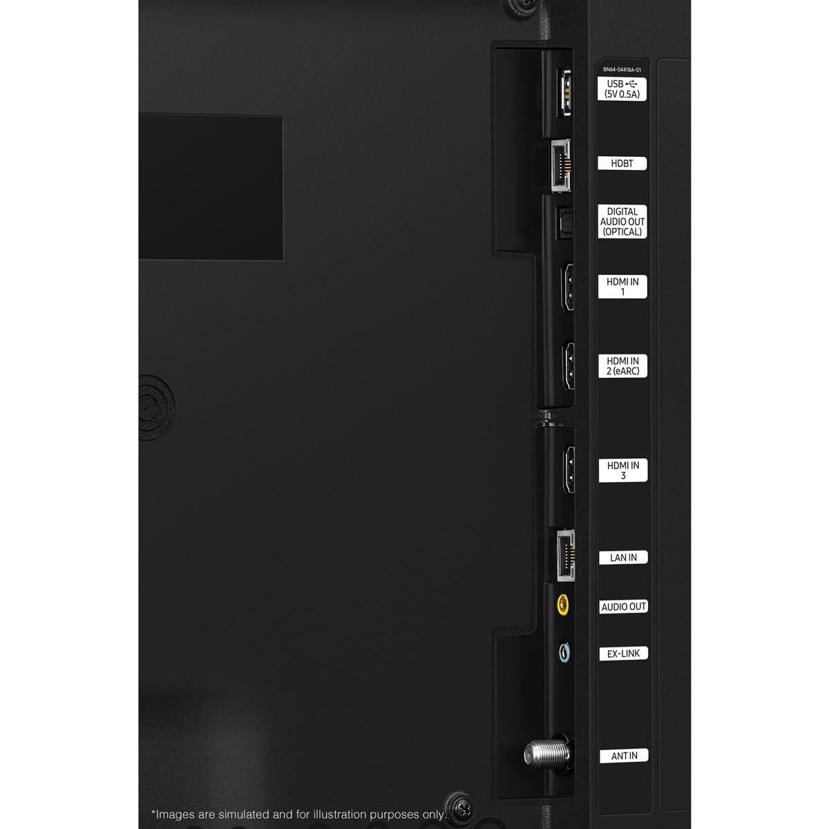 samsung tv back side