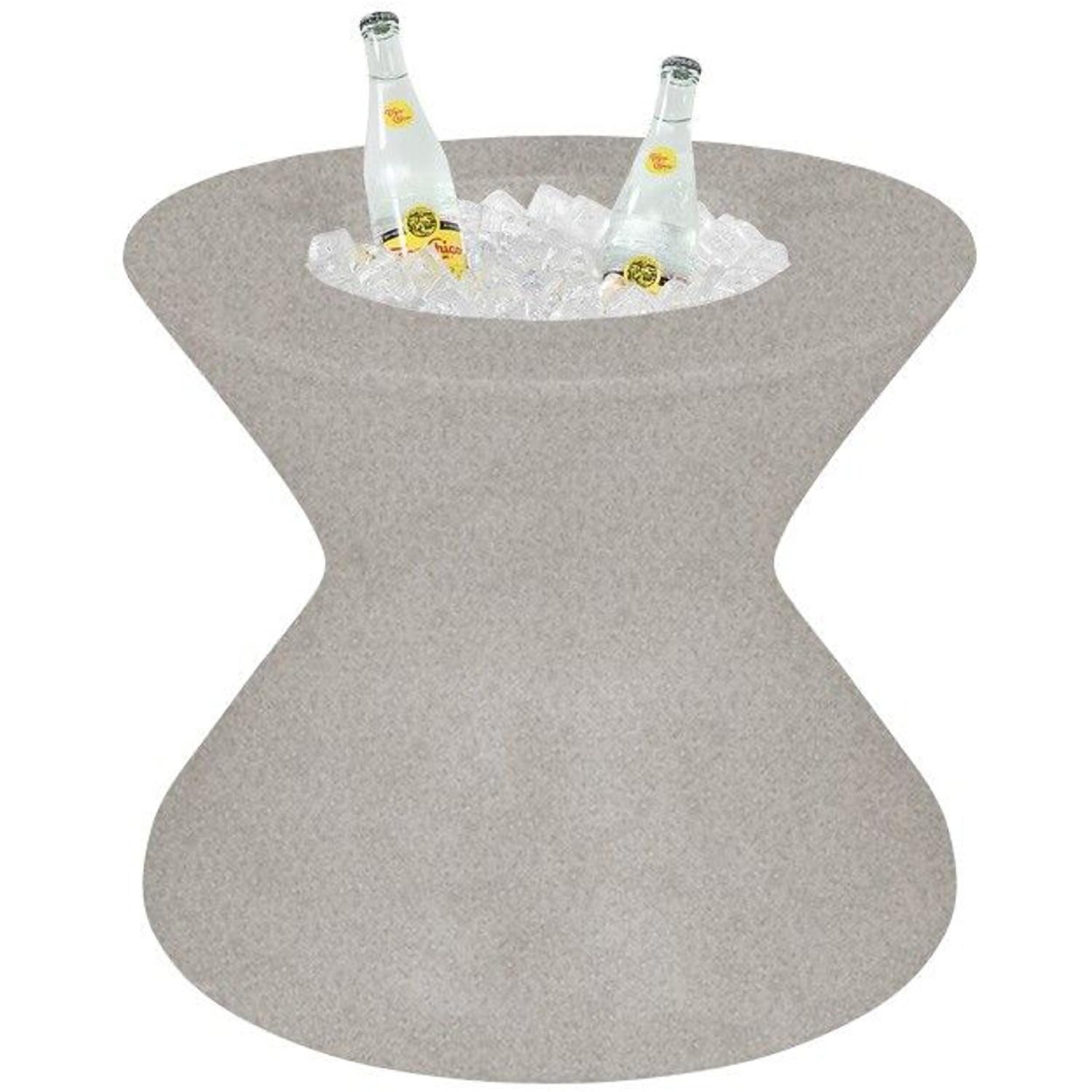 Ledge Lounger Signature Tall Ice Bin Side Table - Sandstone : BBQGuys