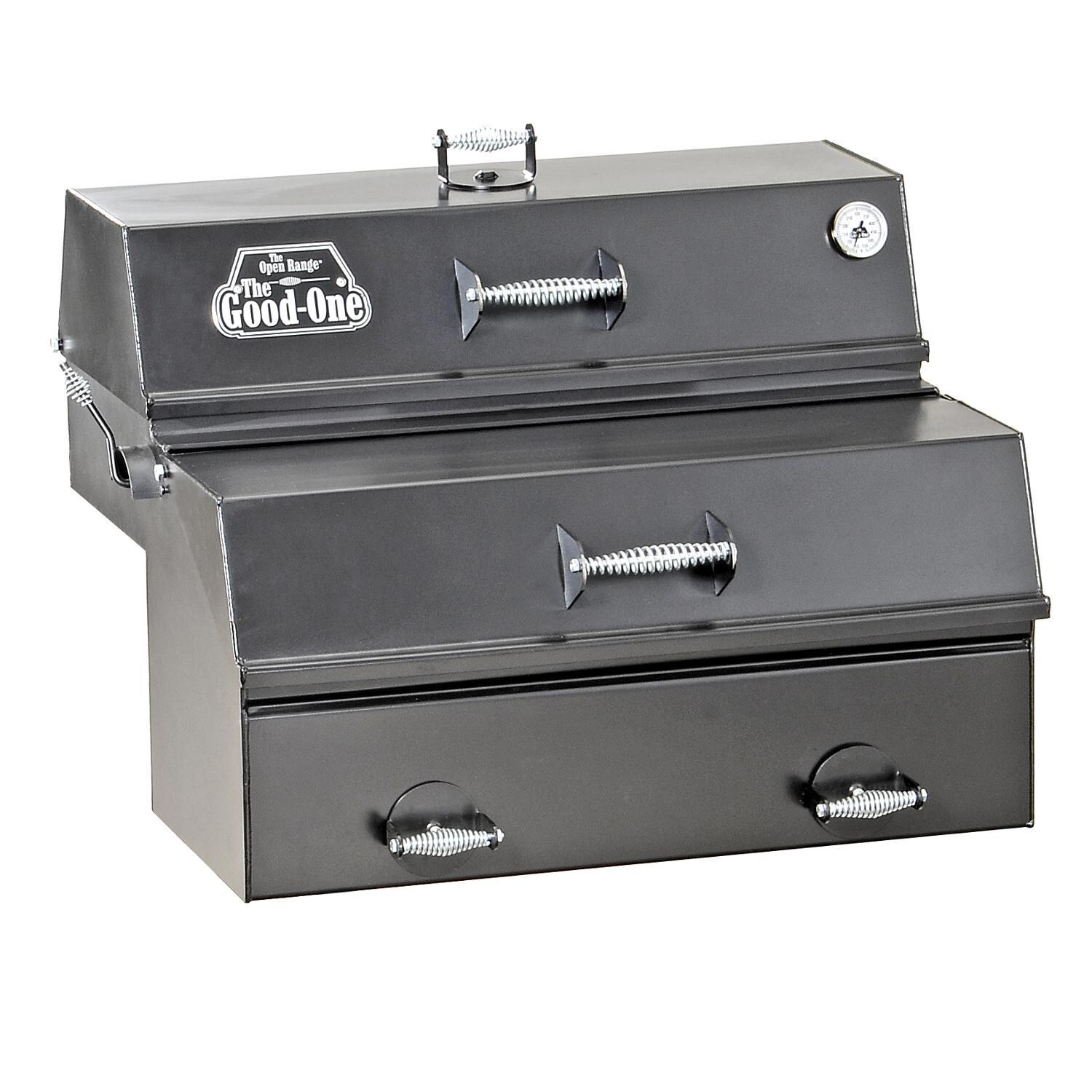 The Good-One Open Range Gen III 36-Inch Built-In Charcoal Smoker ...