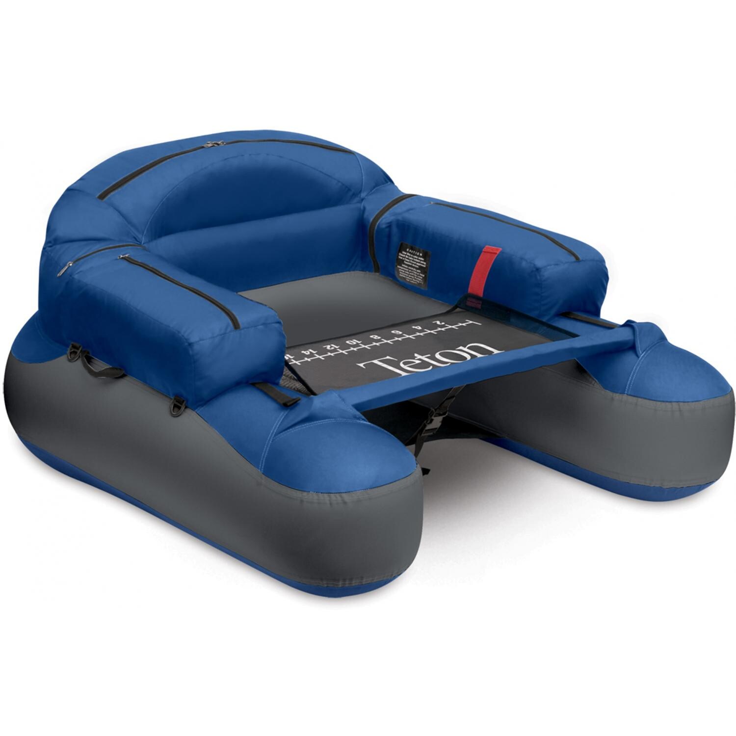Classic Accessories Teton Pontoon Float Tube - Blue/Grey : BBQGuys
