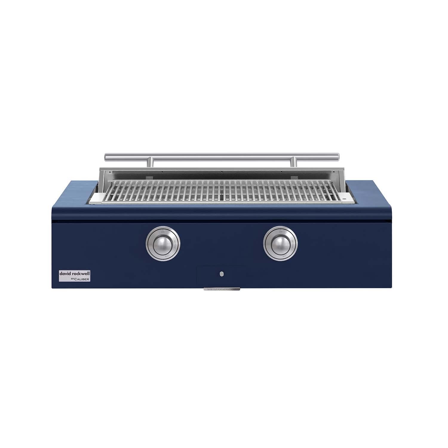 Caliber 42-in Natural Gas Built-In Rockwell Grill - Cobalt w/ Stainless ...