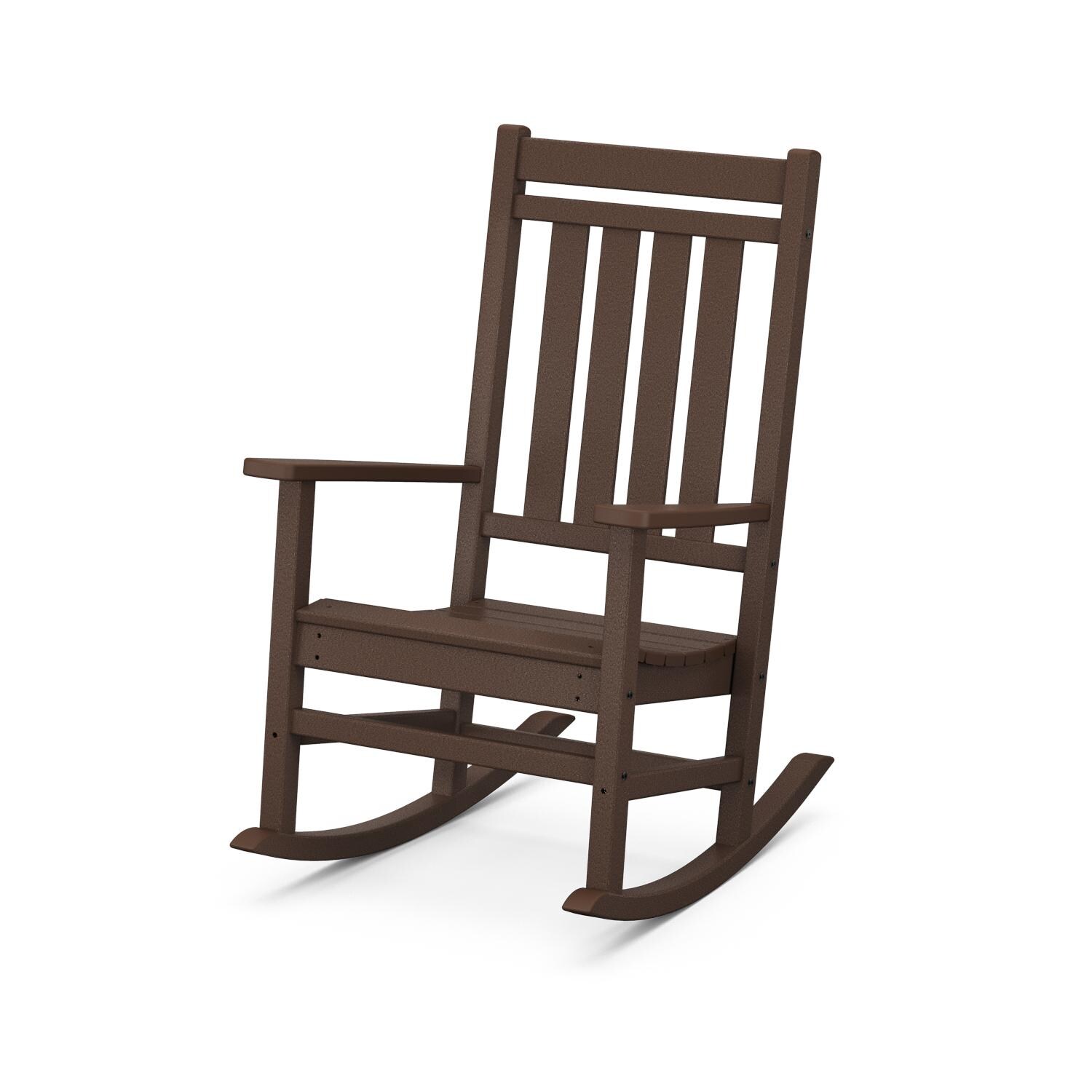 POLYWOOD Estate Rocking Chair - Mahogany : BBQGuys