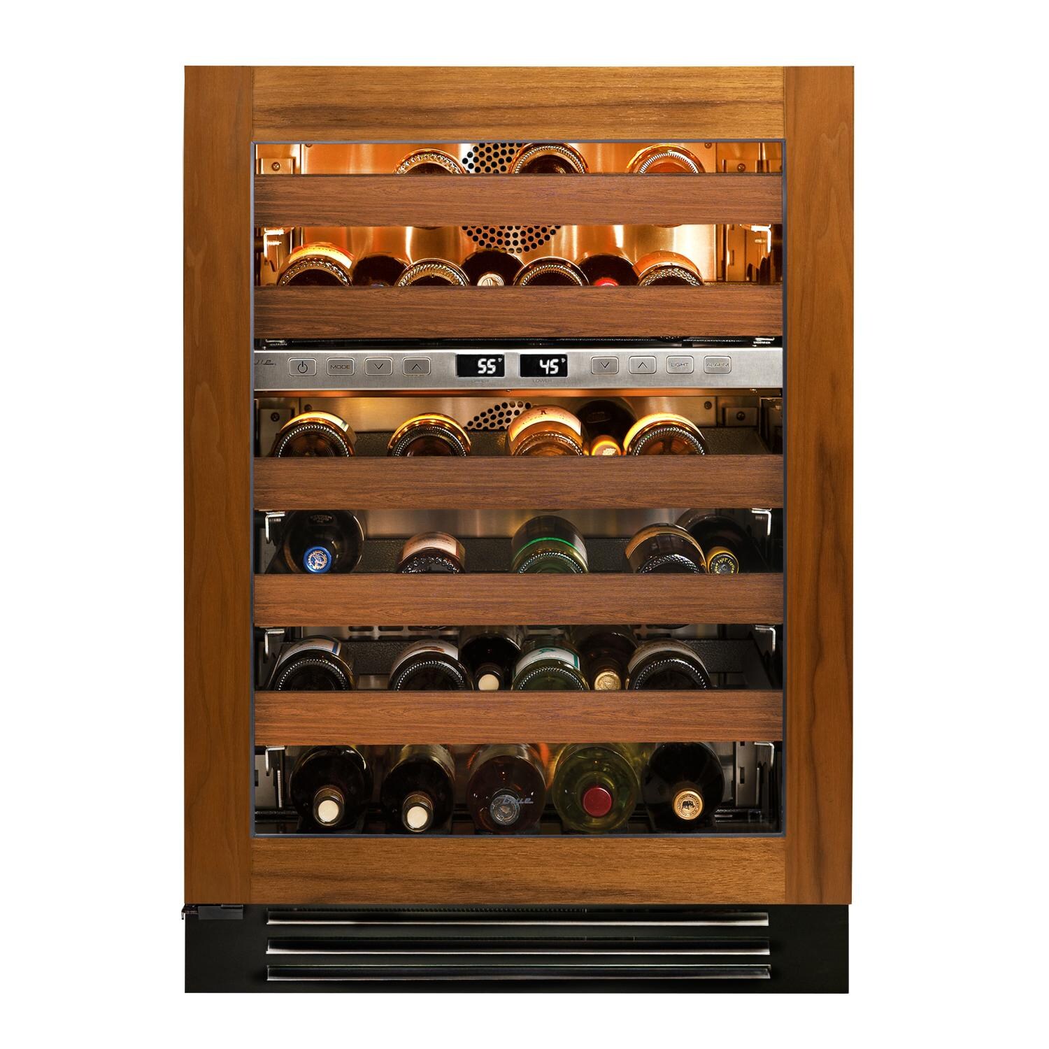 True 24 Inch 45 Bottle Left Hinge Glass Door Outdoor Dual Zone Outdoor ...