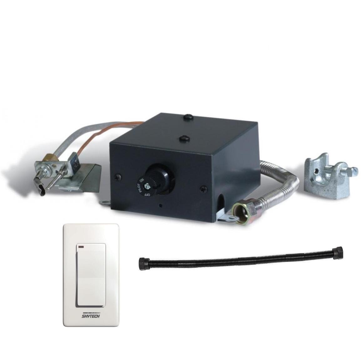Skytech Millivolt Natural Gas Manual Safety Pilot Kit And Wireless Wall ...