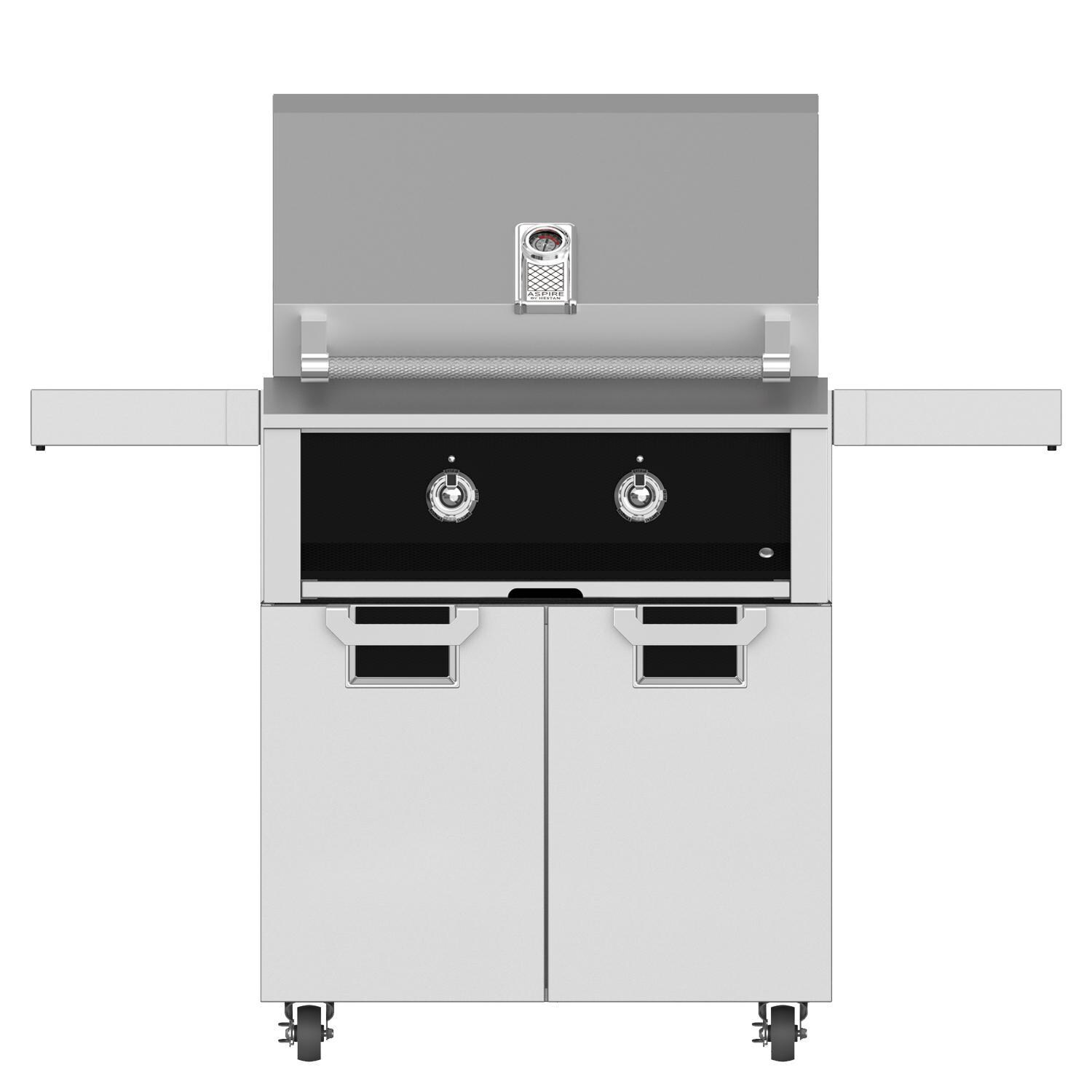 Aspire By Hestan 30-Inch Natural Gas Grill With Sear Burner - Stealth ...