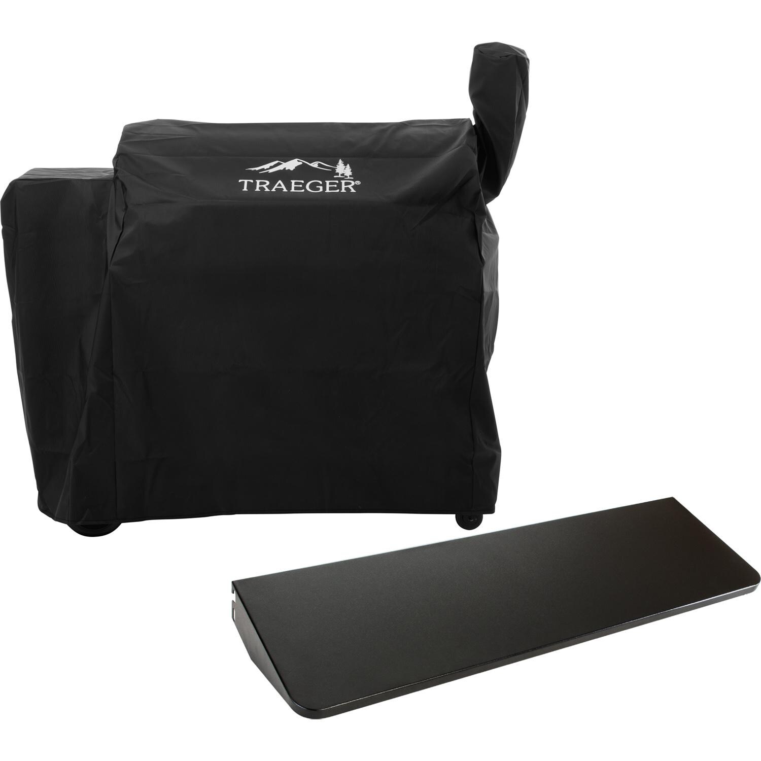 Traeger Grilll Cover And Folding Front Shelf Promo Bundle For Texas ...