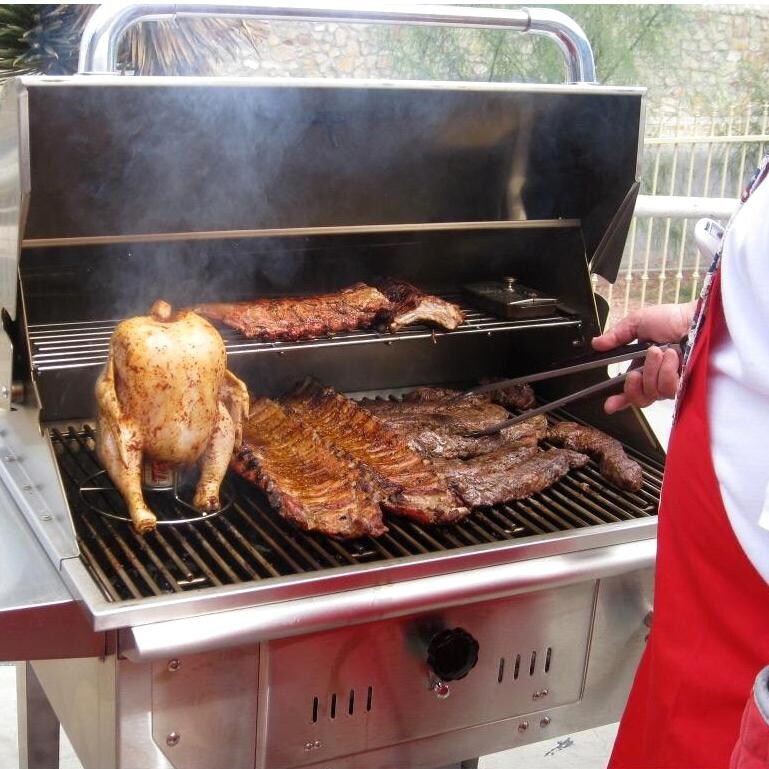 Bull Bison 30-Inch Charcoal Grill Cart : BBQGuys