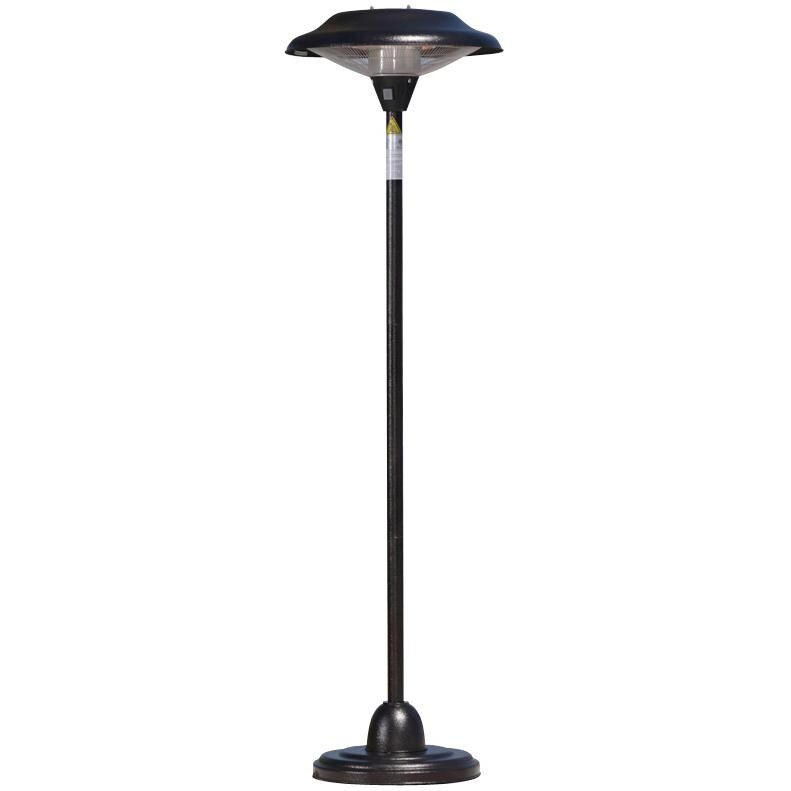 Fire Sense Halogen Series 1500W Electric Patio Heater - 110V - Hammer ...