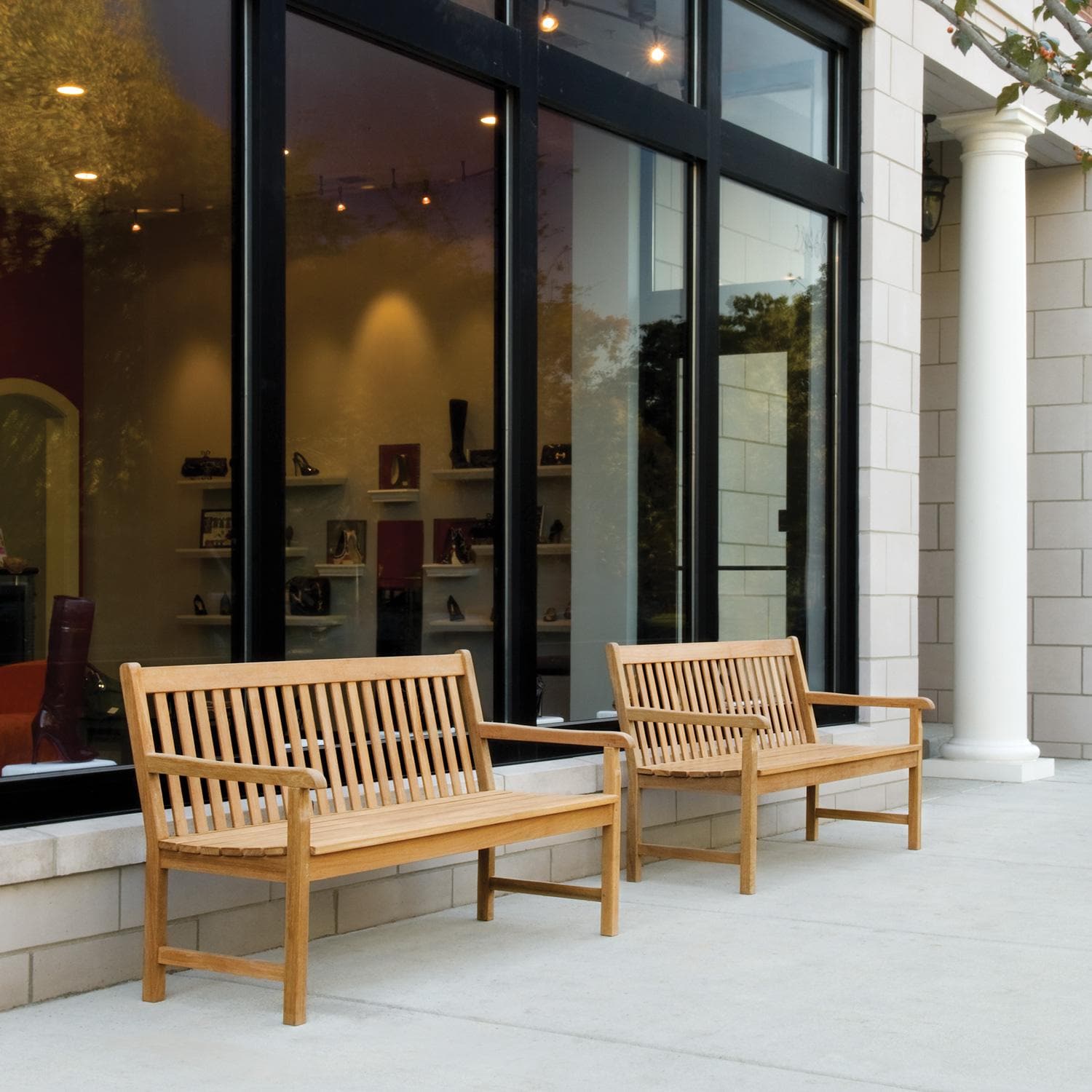 Classic 60 Inch Teak Bench by Oxford Garden : BBQGuys