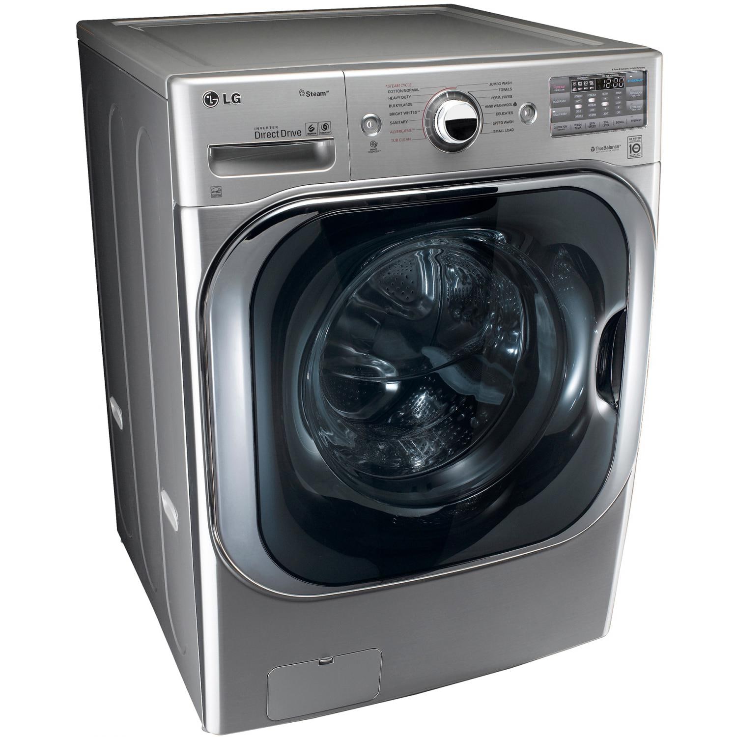 LG WM8000HVA 5.2 Cu. Ft. TurboWash Front Load Washer - Graphite Steel ...