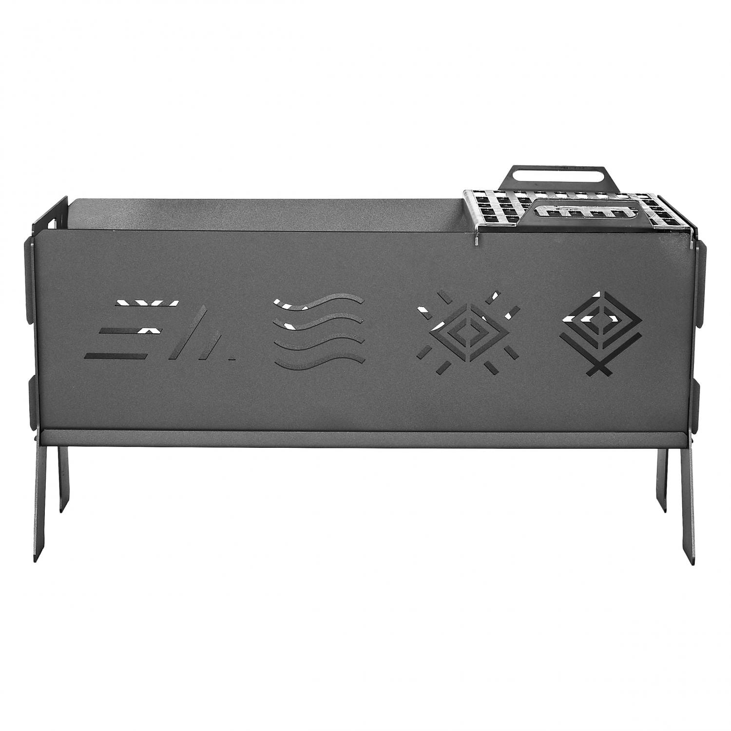 Nuke Huapi 70 Collapsible Fire Pit Grill - HUAPI 70 : BBQGuys