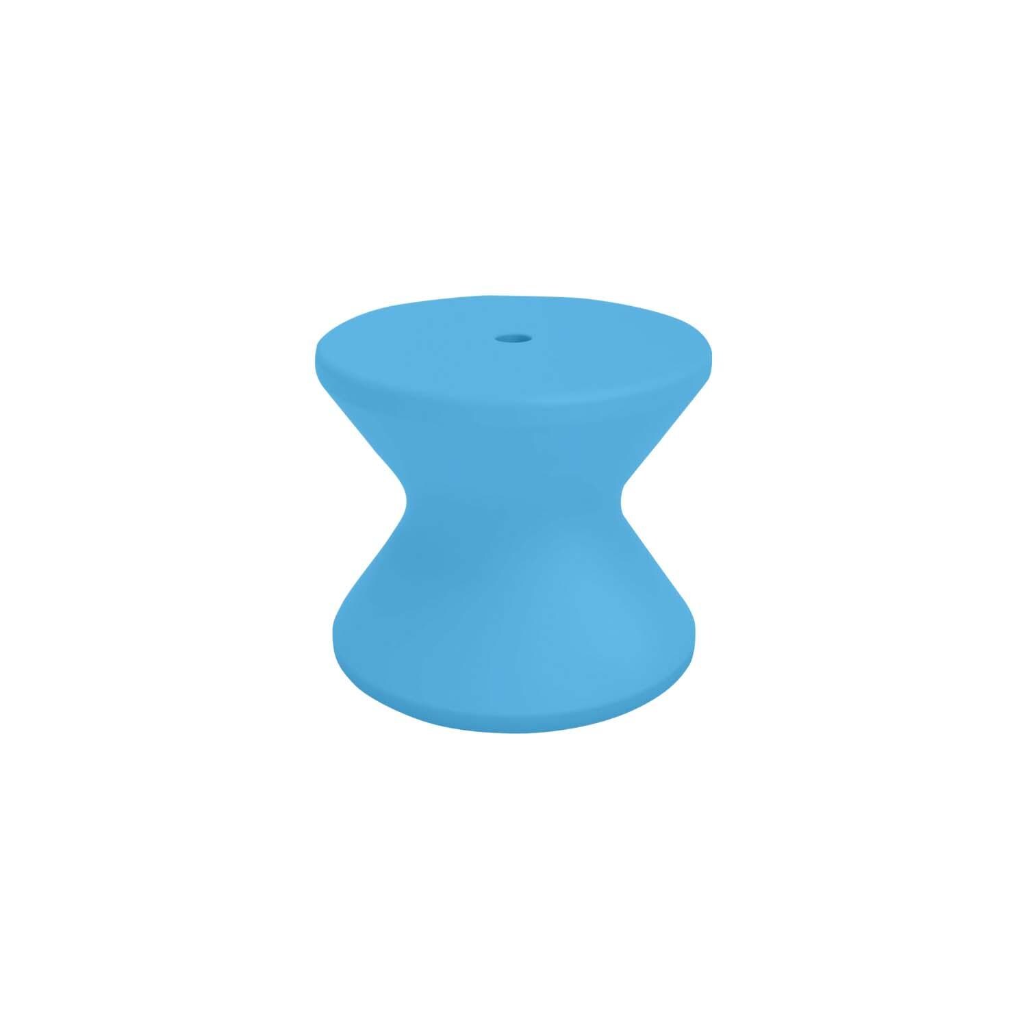 Ledge Lounger Signature Side Table W/Umbrella Hole - Light Blue : BBQGuys