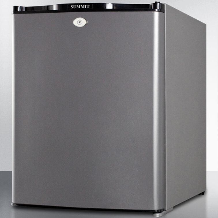 Summit 16-Inch 1.06 Cu. Ft. Freestanding Beverage Refrigerator - Gray ...