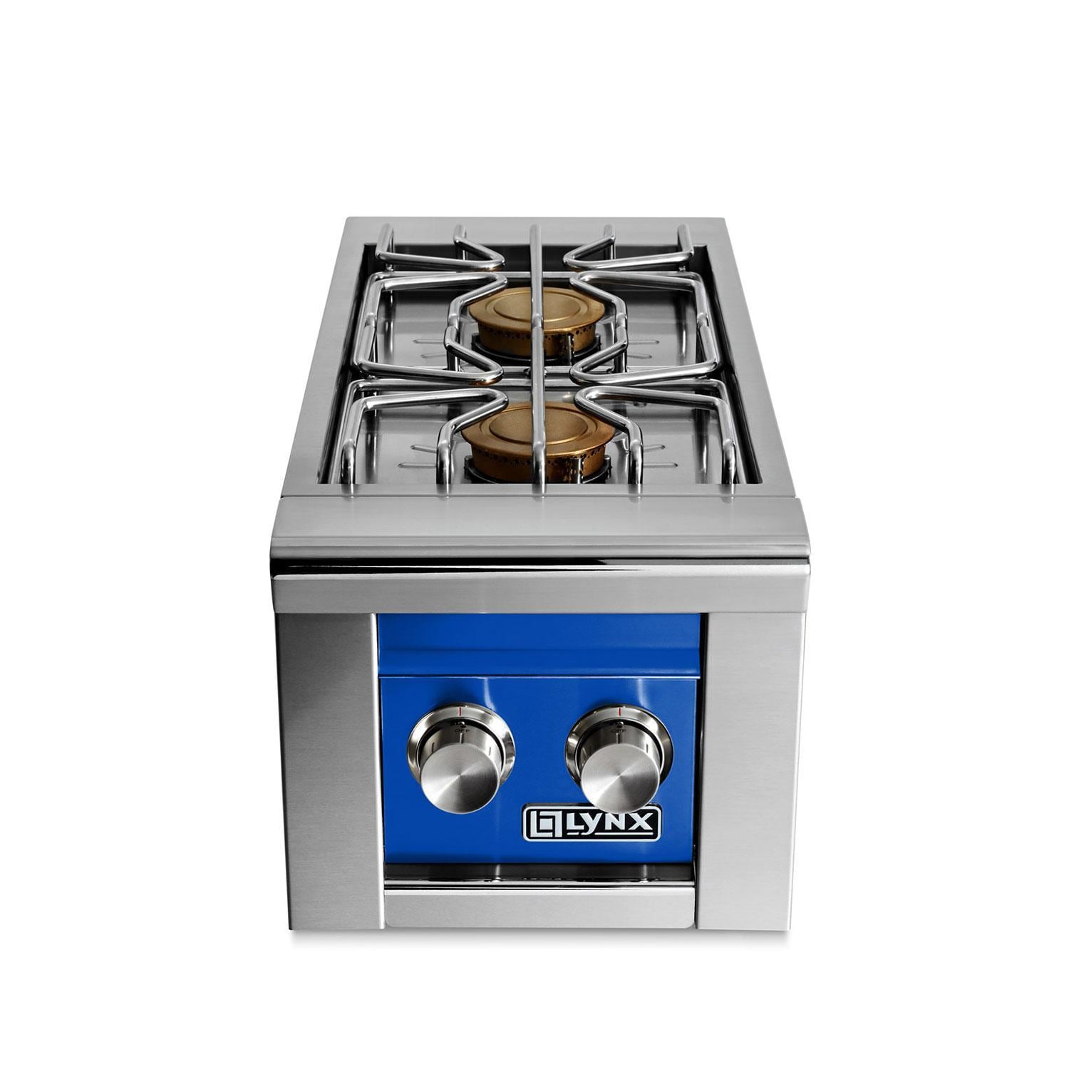 Lynx Professional Built-In Propane Double Side Burner in Pacific Blue ...