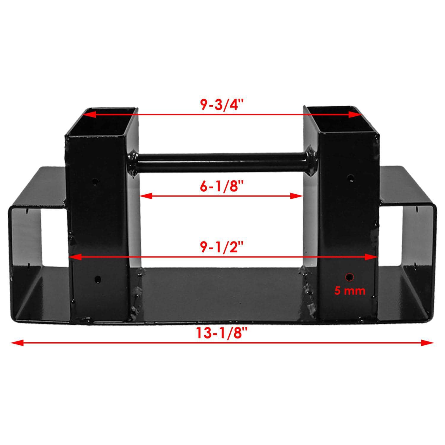 Ultimate Patio Adjustable Steel Log Rack Brackets - Set of 3 : BBQGuys
