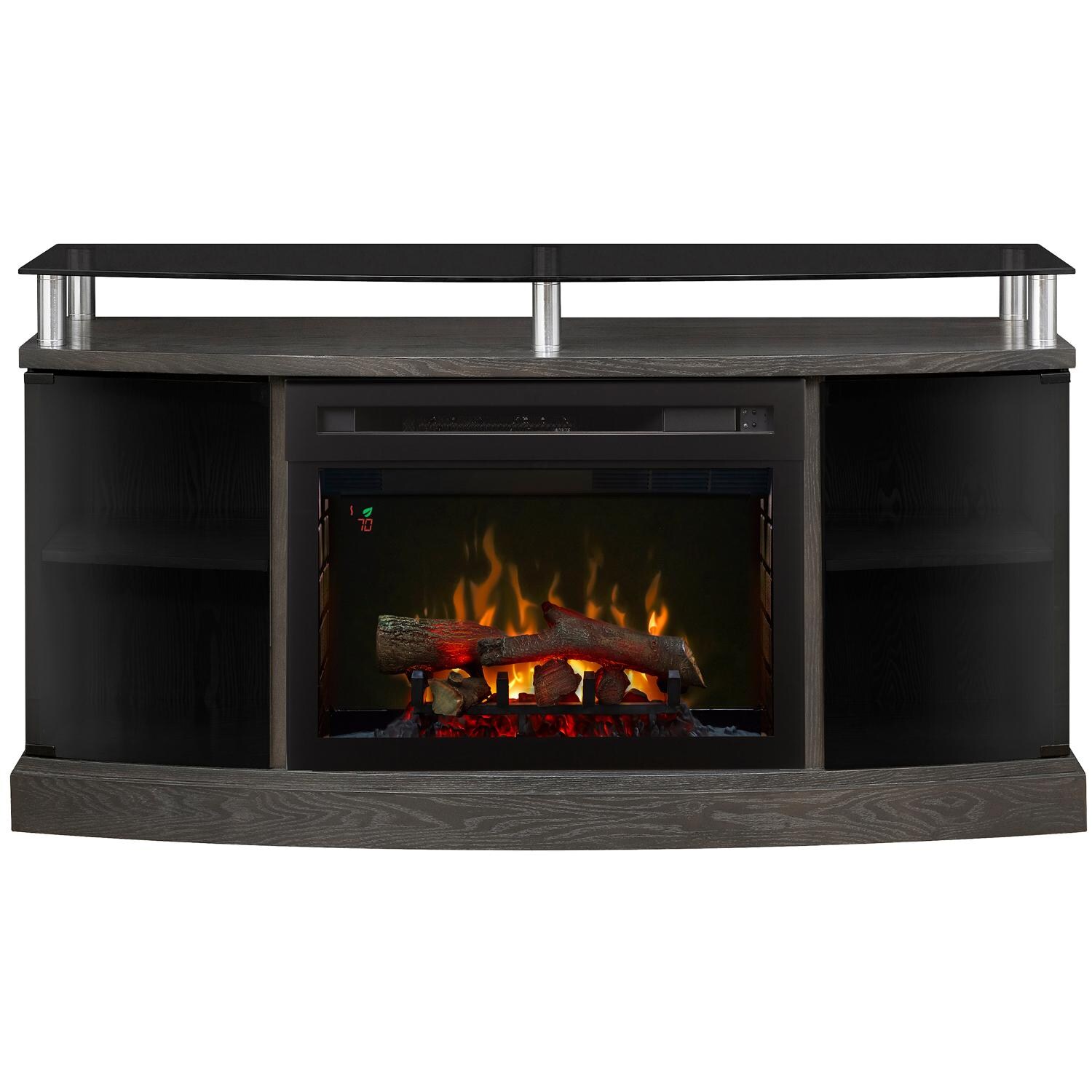 Dimplex Multi-Fire XD Windham 53-Inch Electric Fireplace Media Console ...
