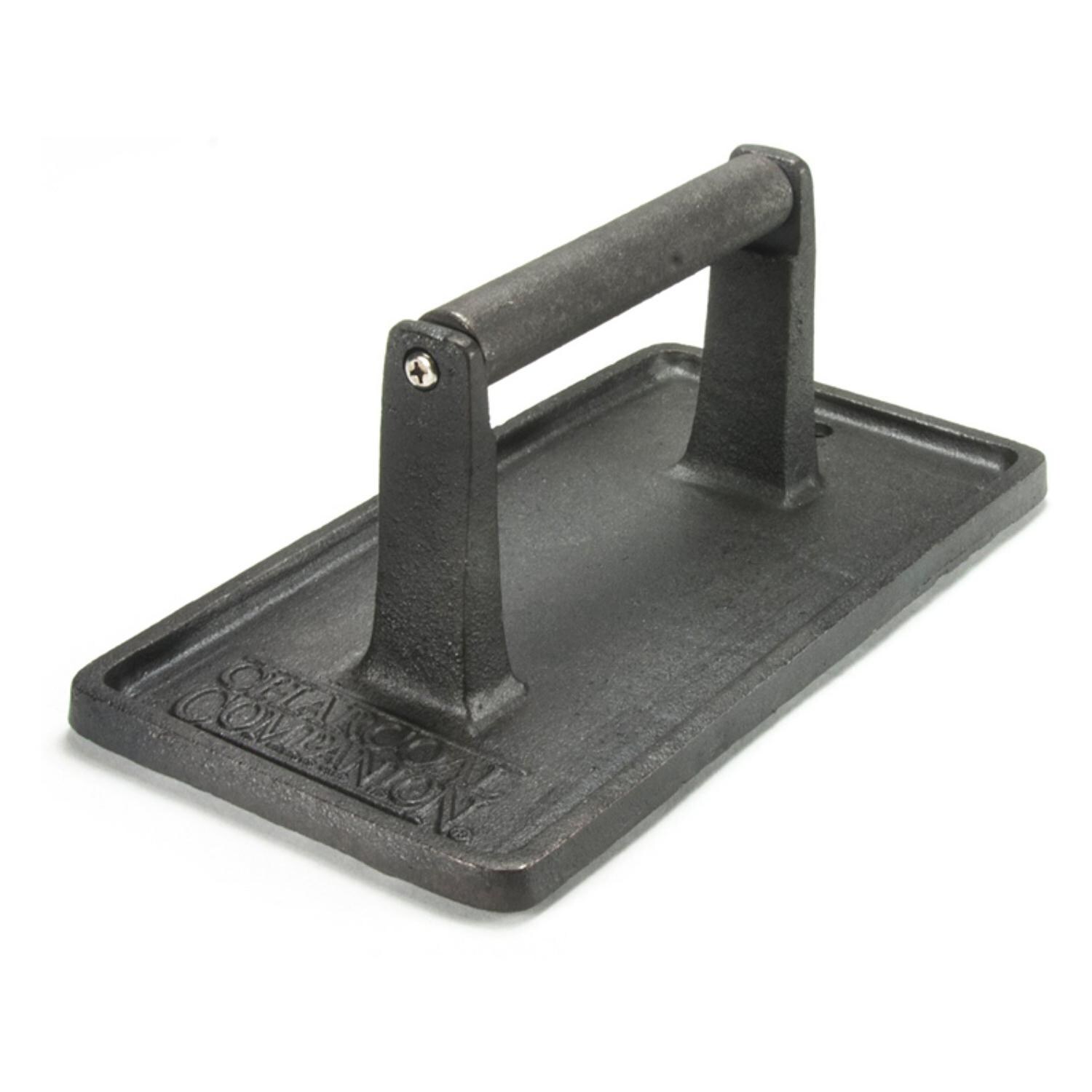 4 X 8-Inch Cast Iron Rectangular Grill Press : BBQGuys