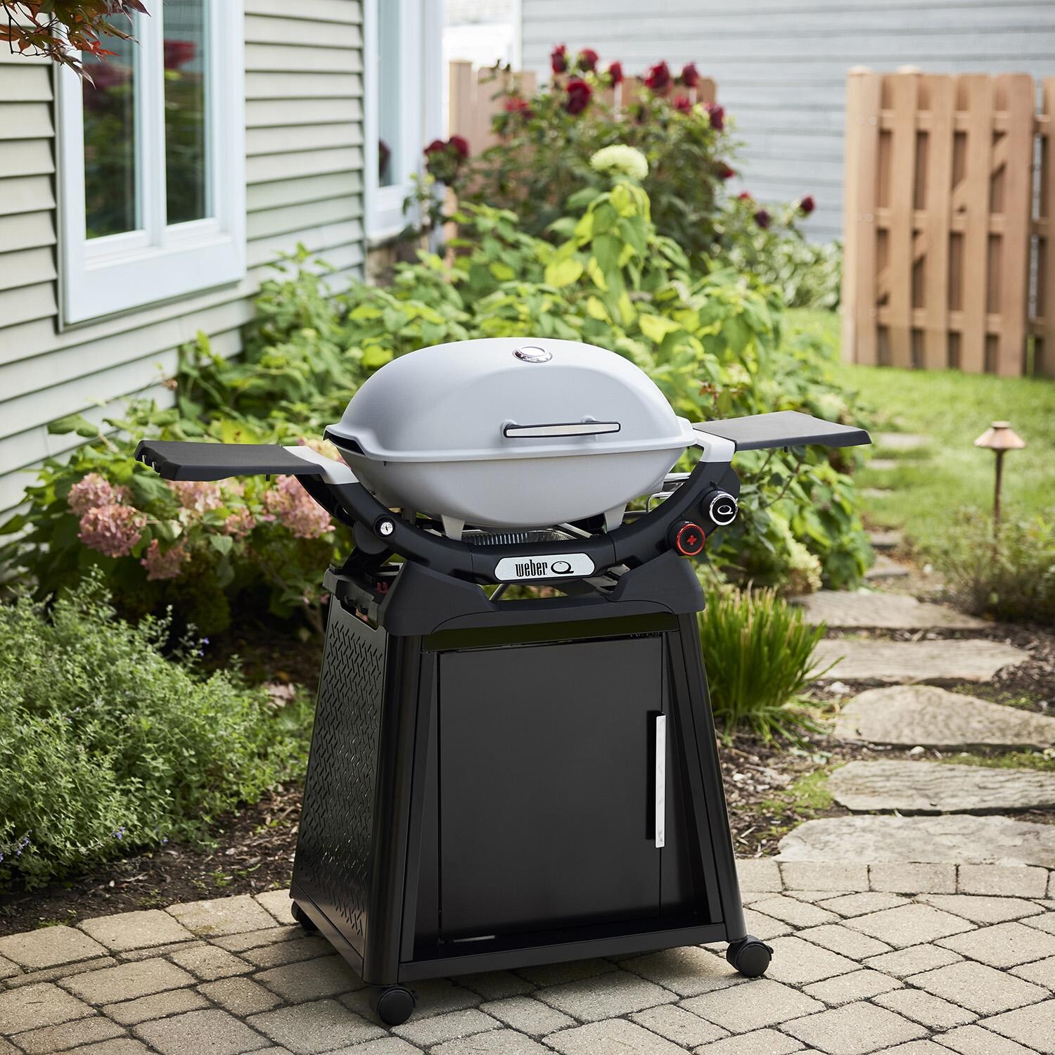 Weber Q2800N+ Propane Gas Grill in Smoke Grey - 1500392 : BBQGuys