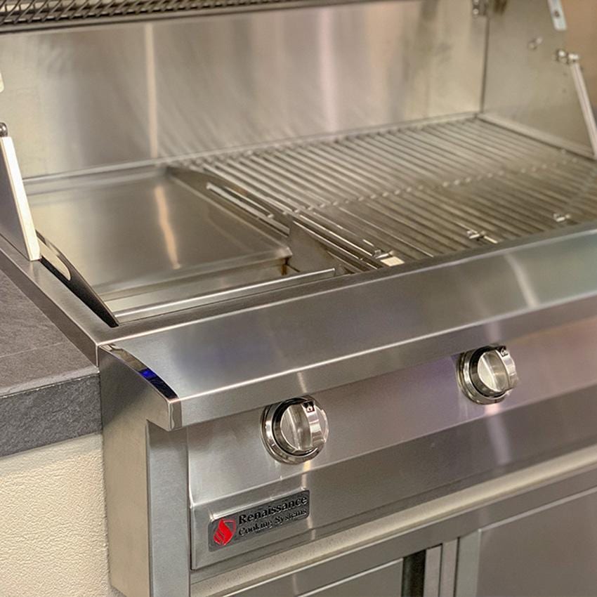 Le Griddle Dual Plated Stainless Steel Griddle for ARG Grills - ASG2 ...