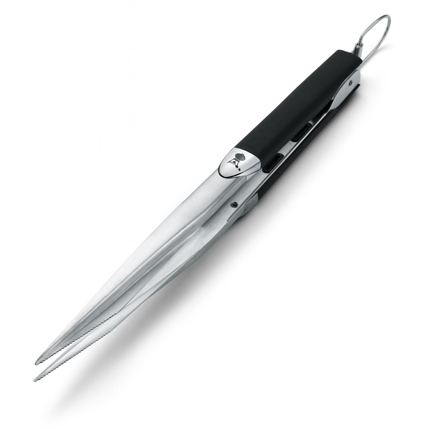 Weber 6655 Original Stainless Steel Pincer BBQ Tongs With Soft-Touch ...