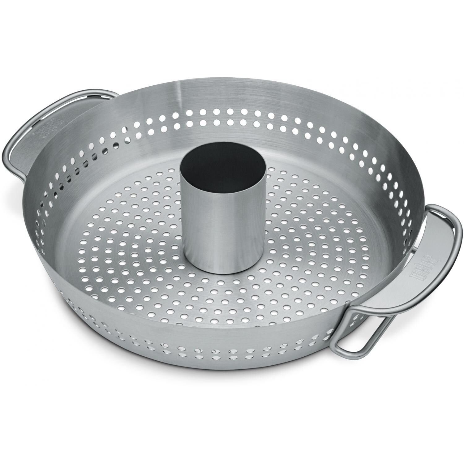 Weber 8838 Stainless Steel Poultry Roaster : BBQGuys